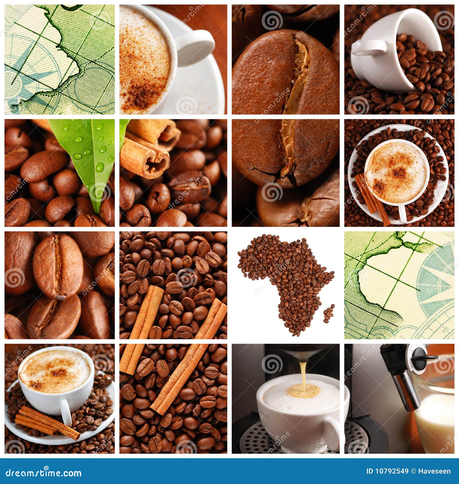 Collage del café imagen de archivo. Imagen de café, correspondencia ...