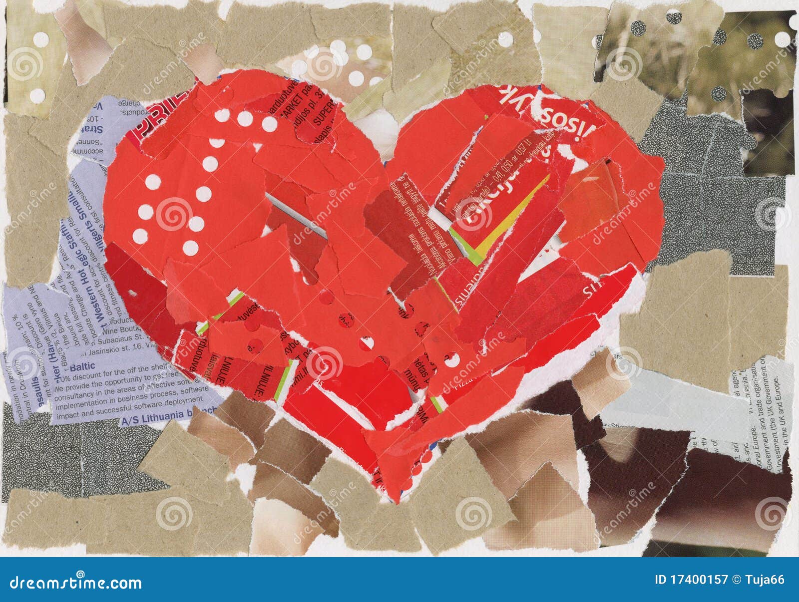 Collage del corazón imagen de archivo. Imagen de modelo - 17400157