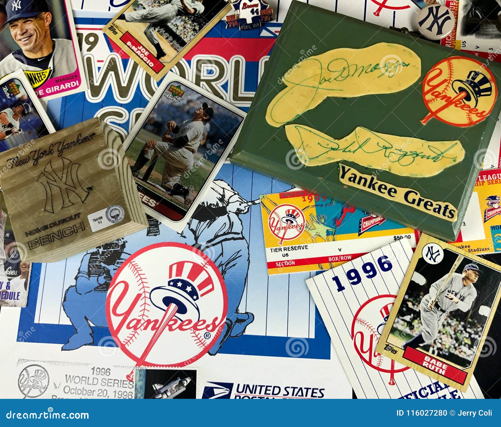 Collage Del Yanqui De Nueva York Imagen editorial - Imagen de béisbol ...