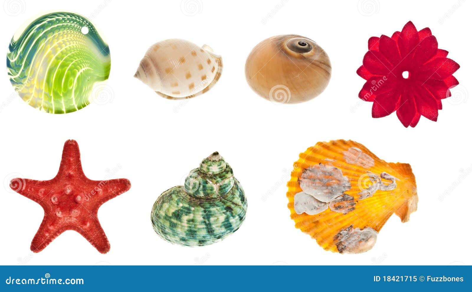 Collage des objets de mer image stock. Image du rouge - 18421715