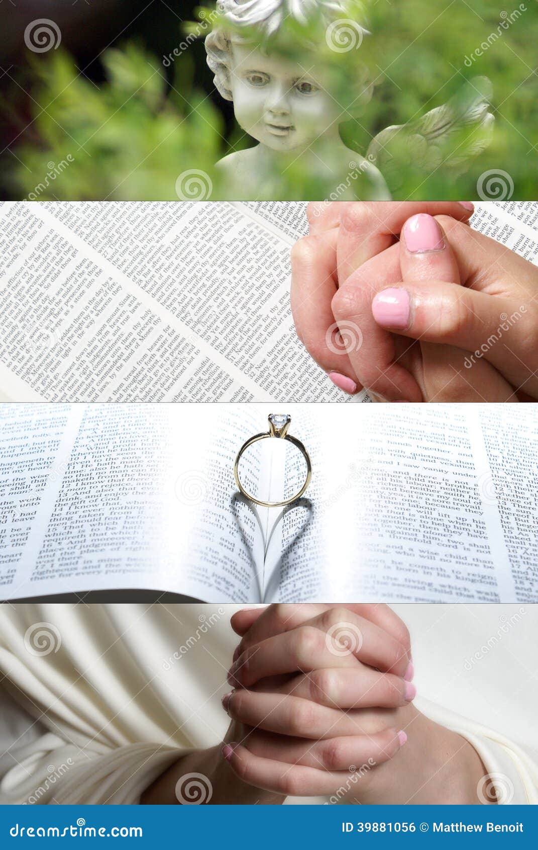 Collage di fede fotografia stock. Immagine di biblico - 39881056