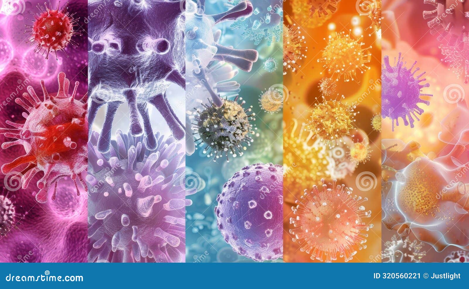 A Collage Of Different Types Of Mast Cells All Displaying Degranulation ...