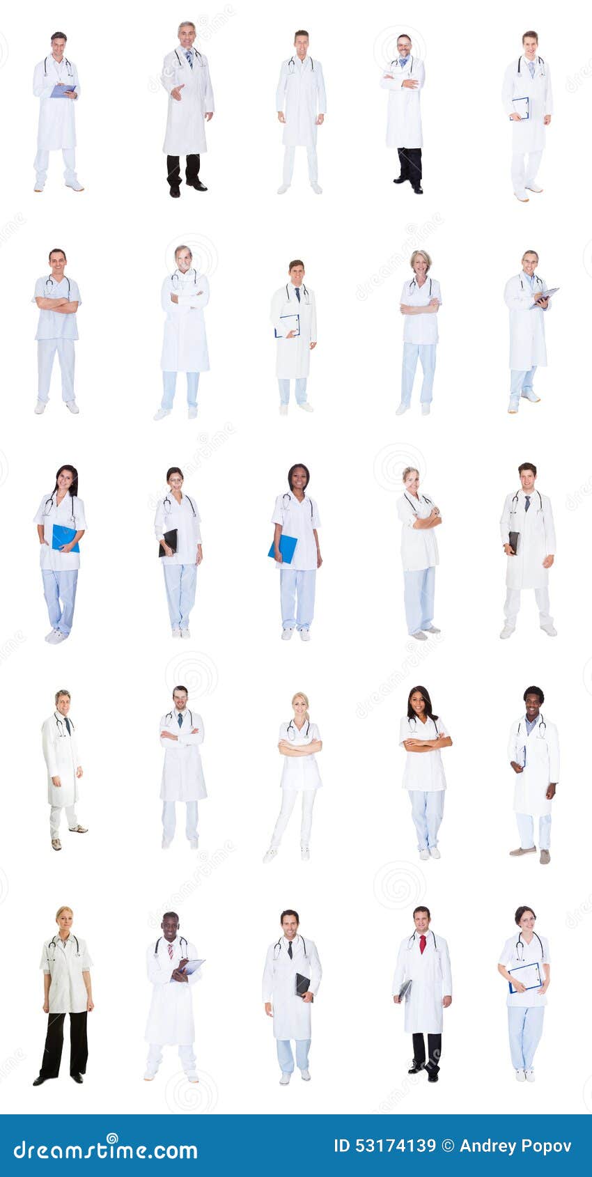 Collage Of Two Doctors With Radiography Royalty-Free Stock Photography ...