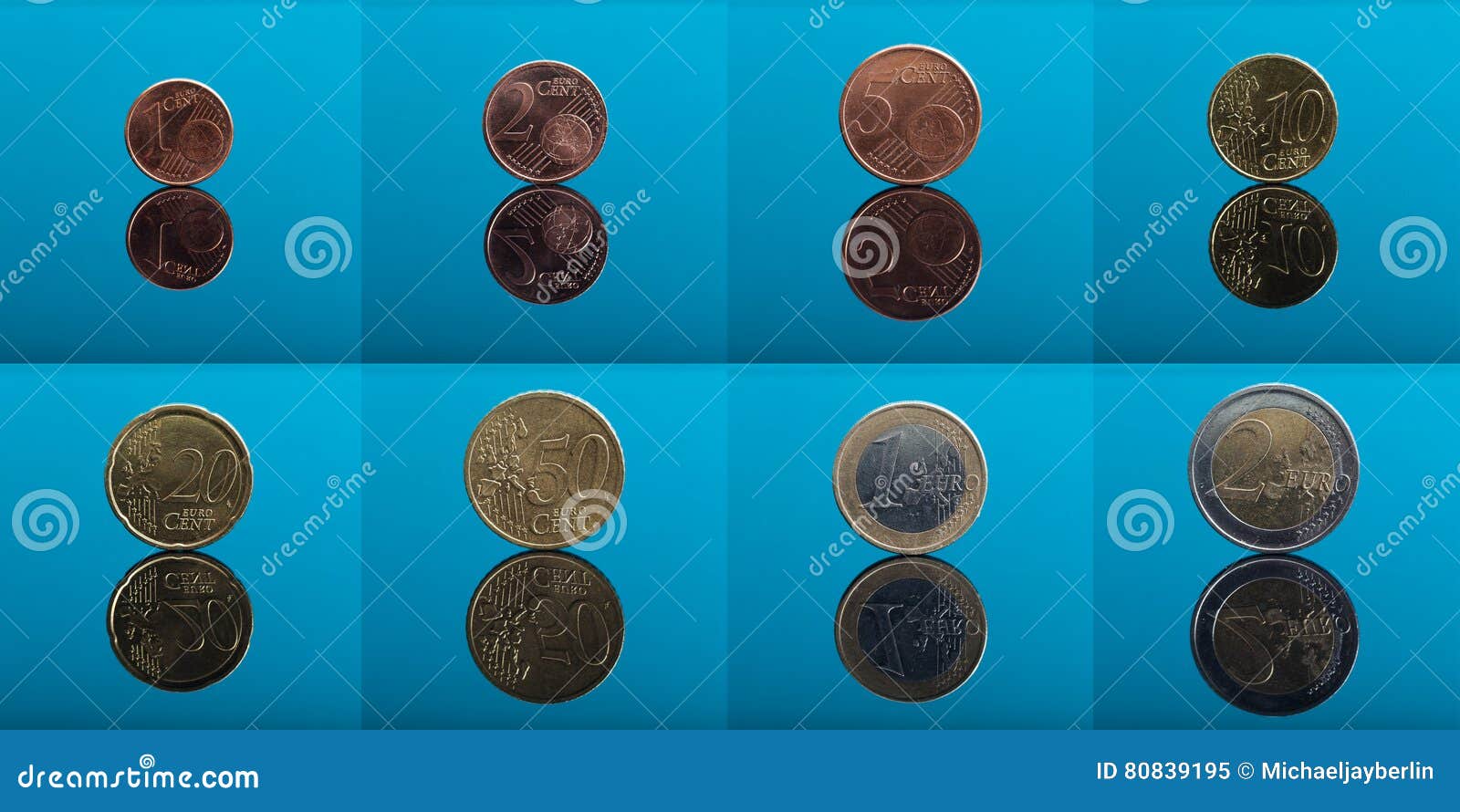 Collage Eight Euro Coins Stock Photos - Free & Royalty-Free Stock ...
