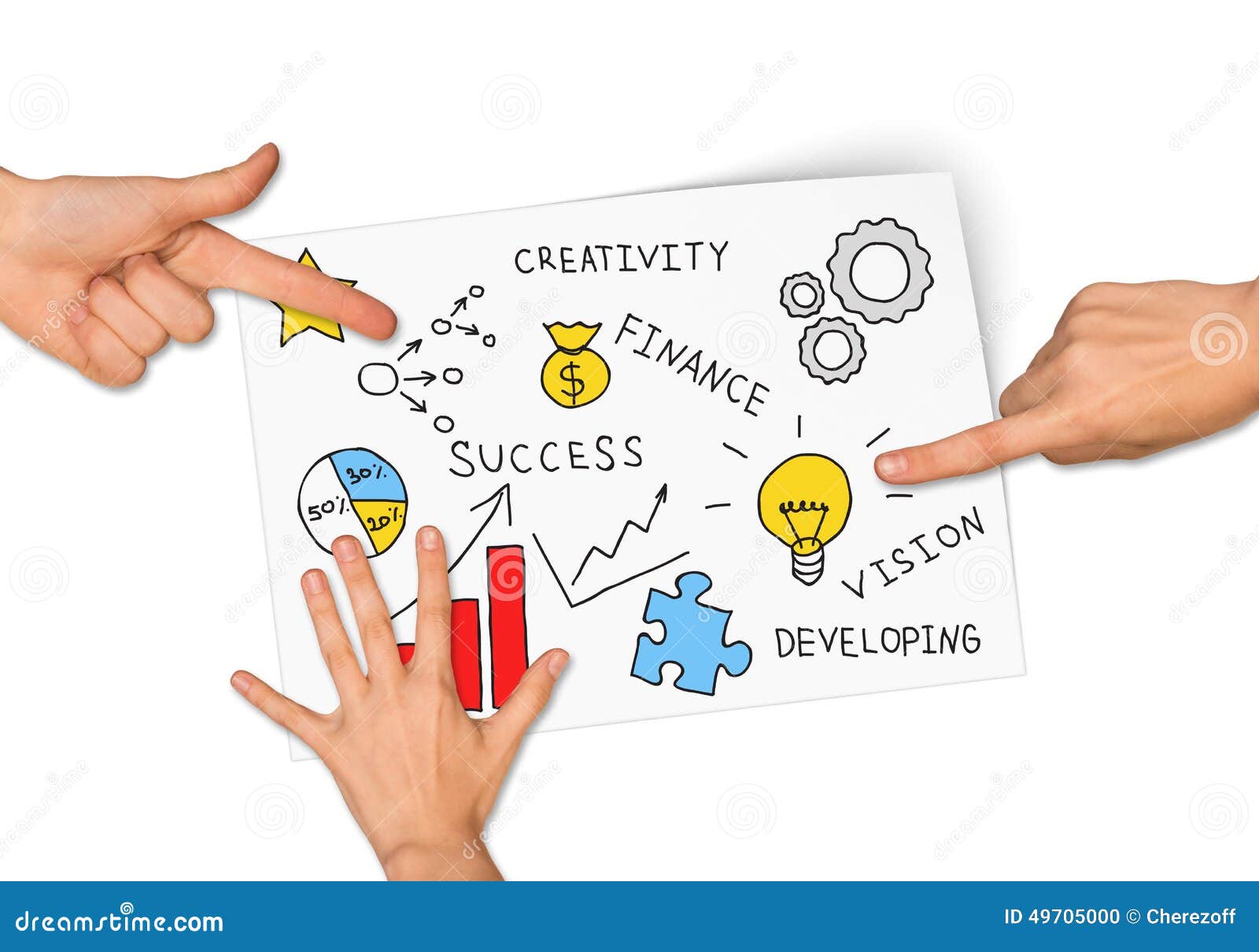 Collage Expressing Concept of Business Success Stock Photo - Image of ...