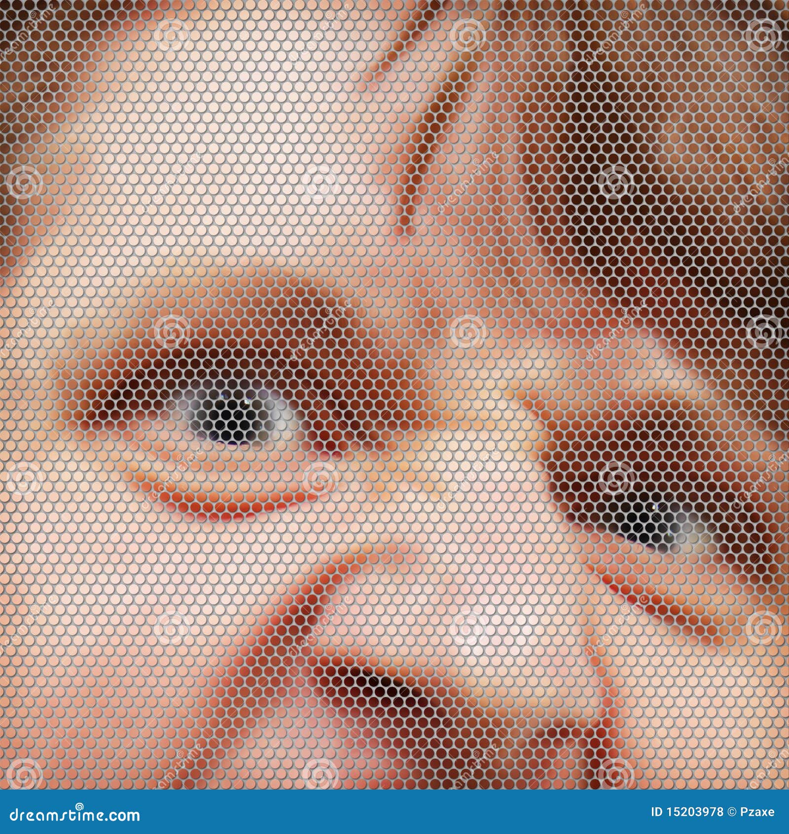 Collage - Face of Furious Person Stock Illustration - Illustration of ...