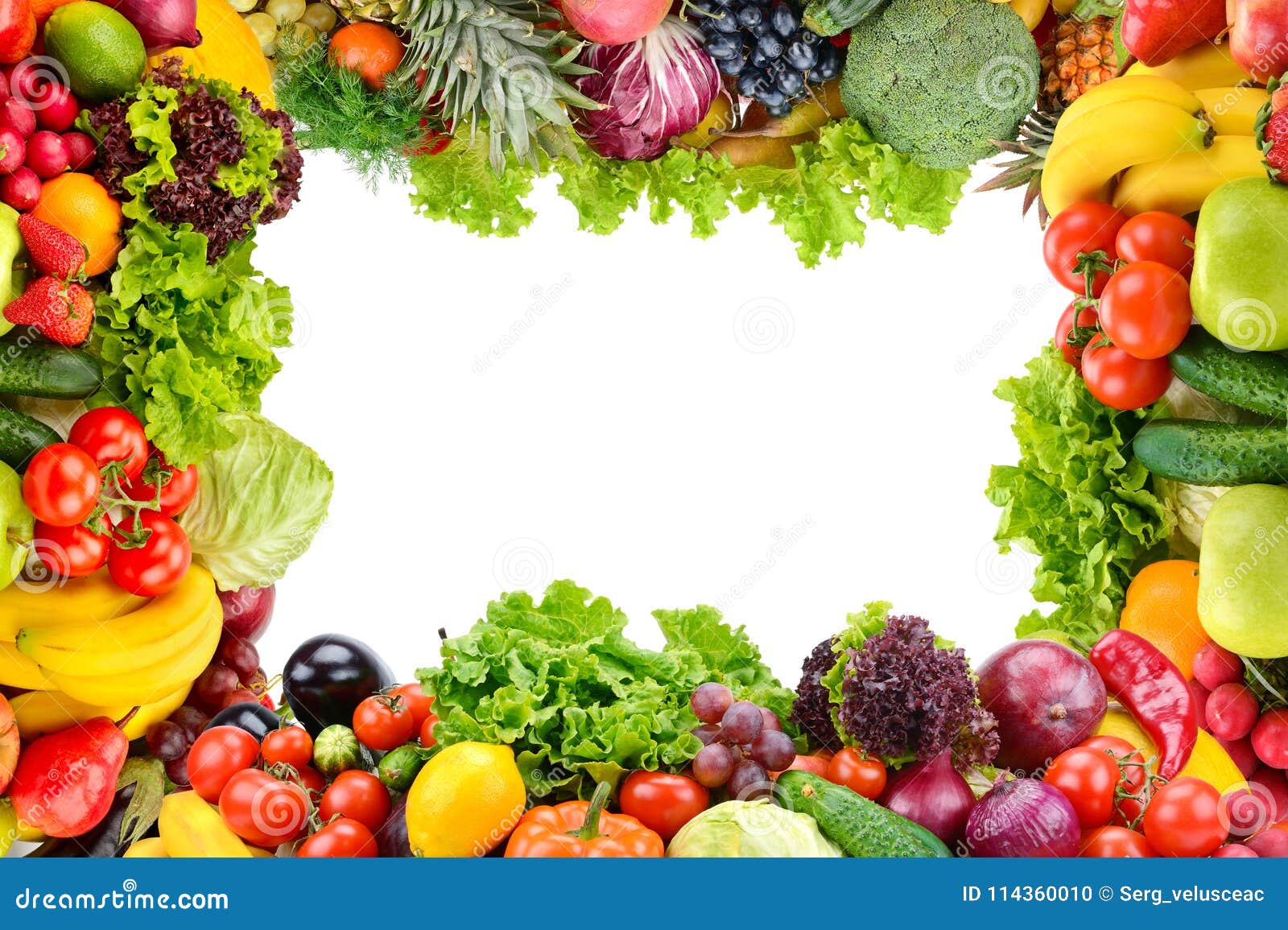 Fruits And Vegetables Frame