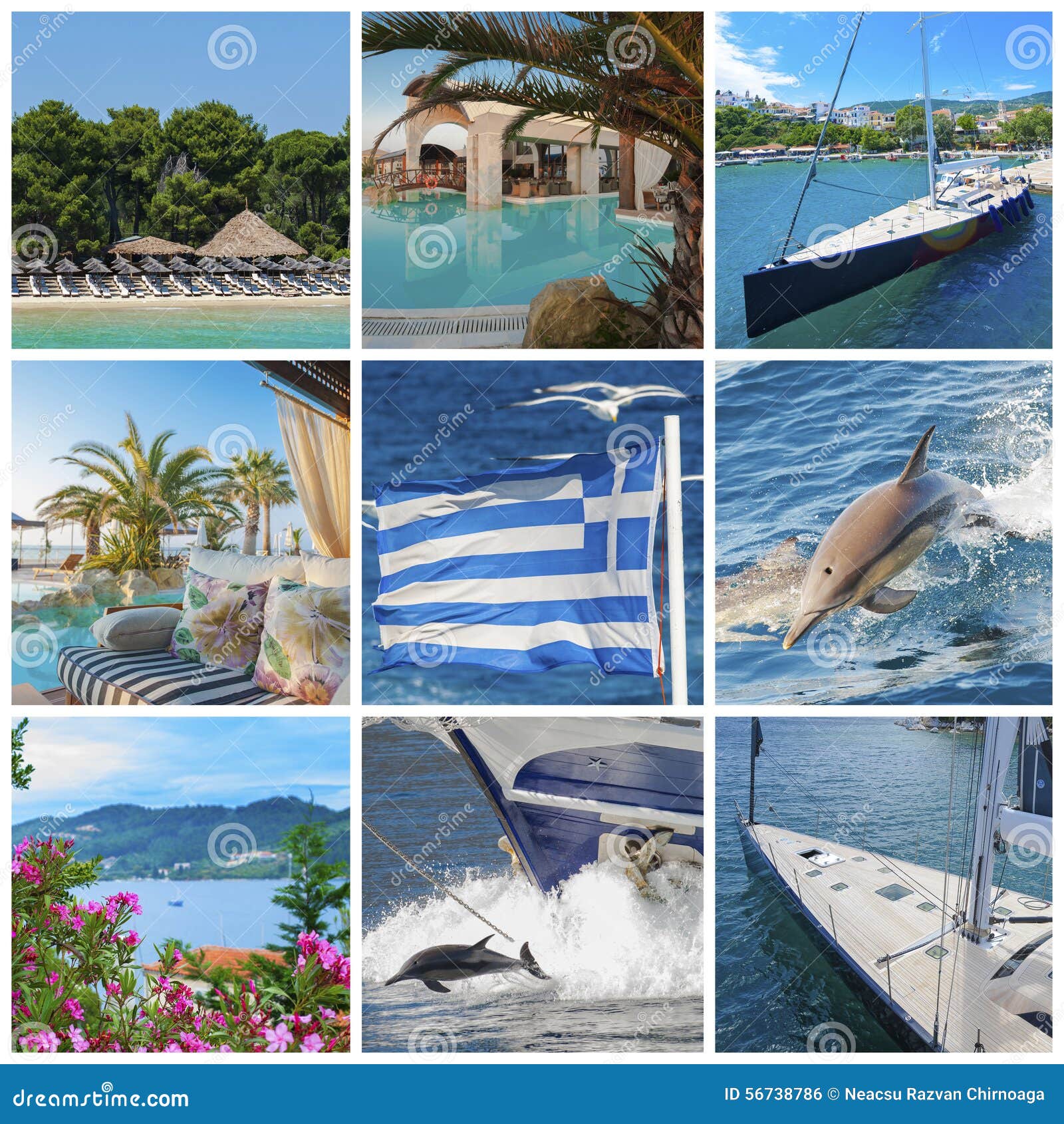 Collage of Greece stock photo. Image of grecce, greek - 56738786