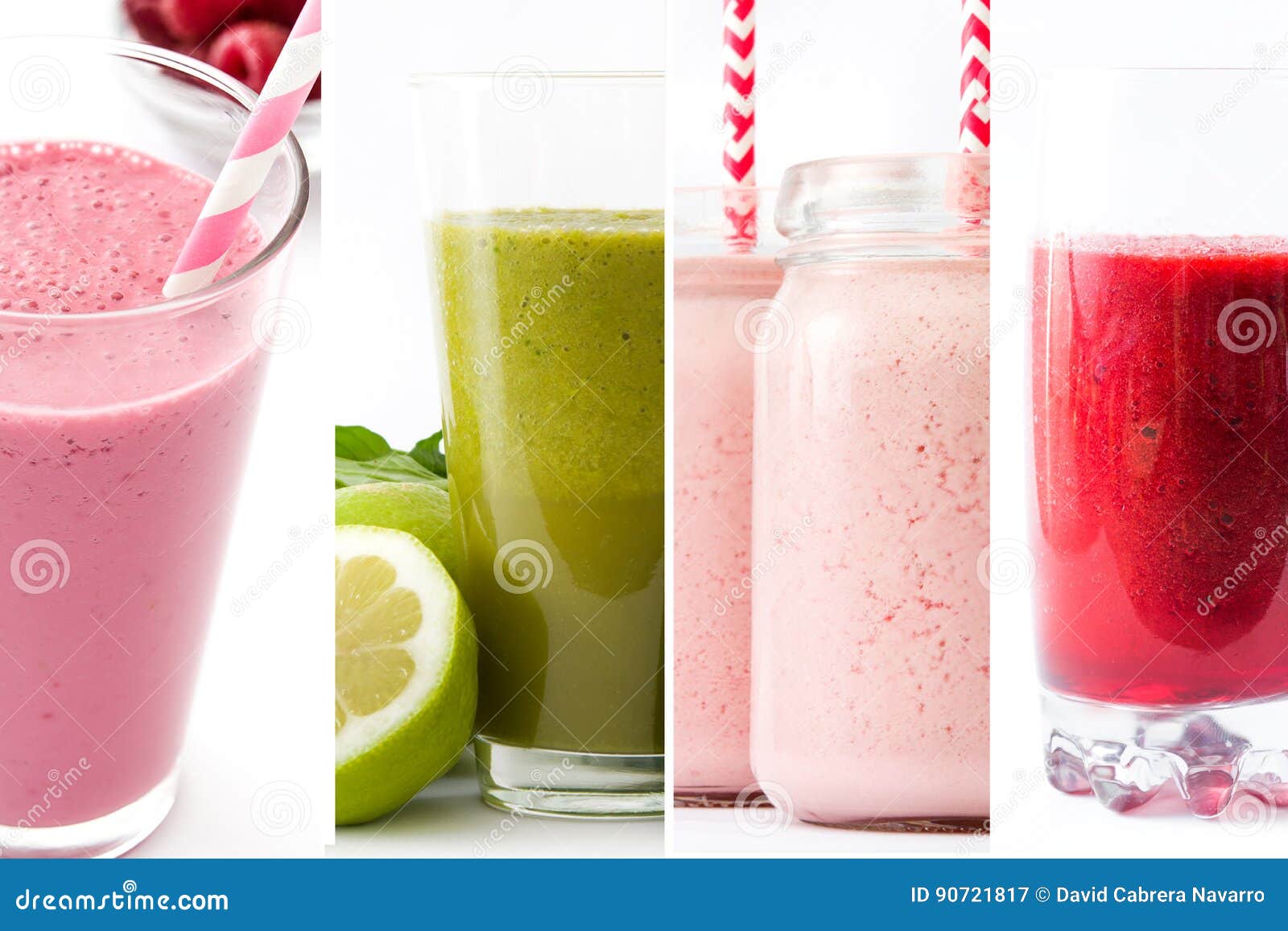 Collage of Healthy Drinks Smoothie Stock Image - Image of diet, food ...