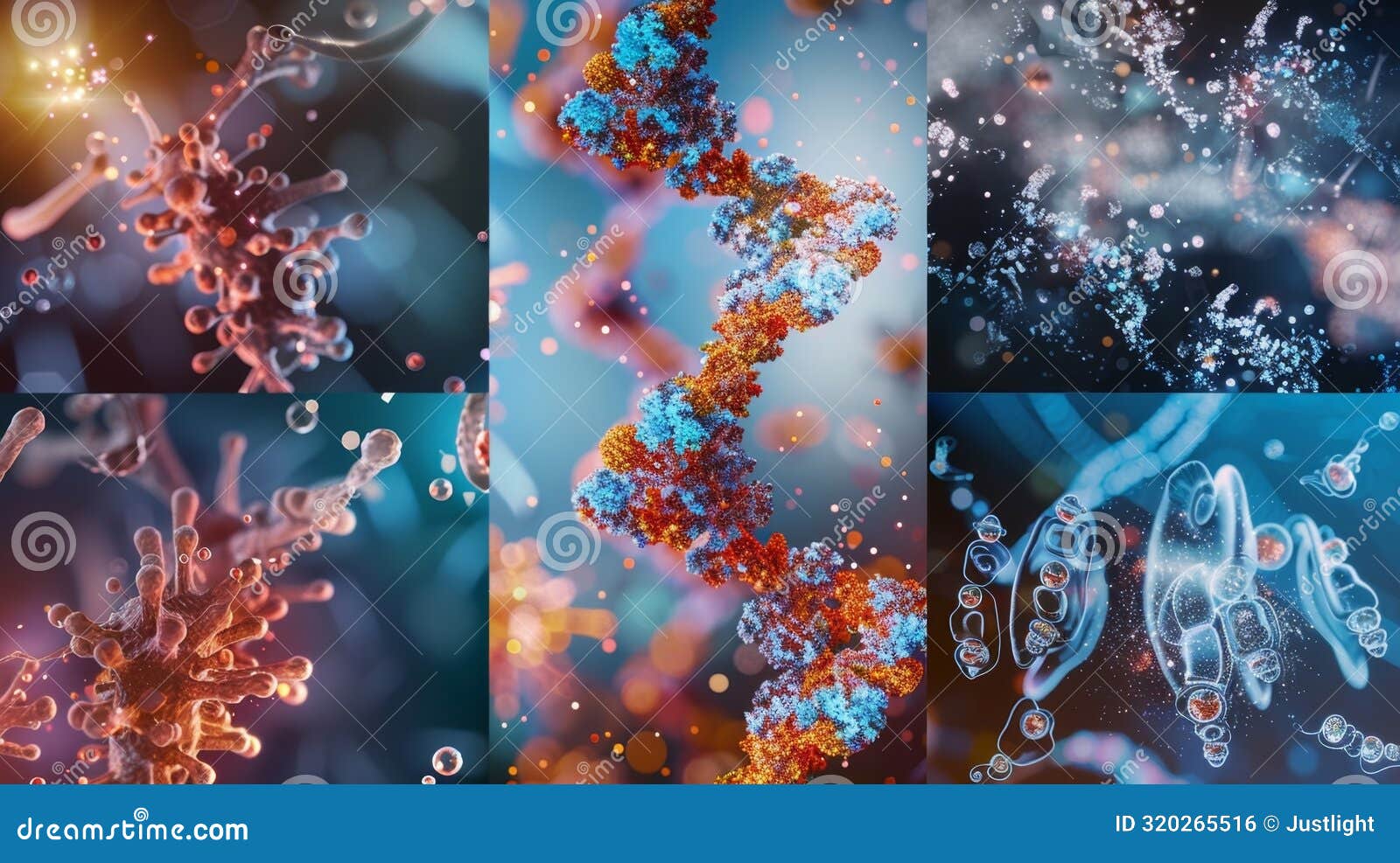 A Collage of Images Displaying the Different Components Involved in Rie ...