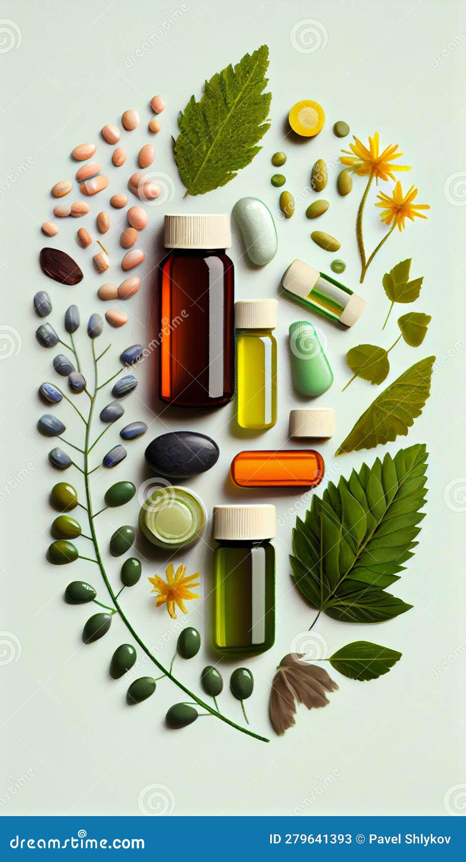 Collage Includes Tablets, Pills, Medications. Stock Illustration ...