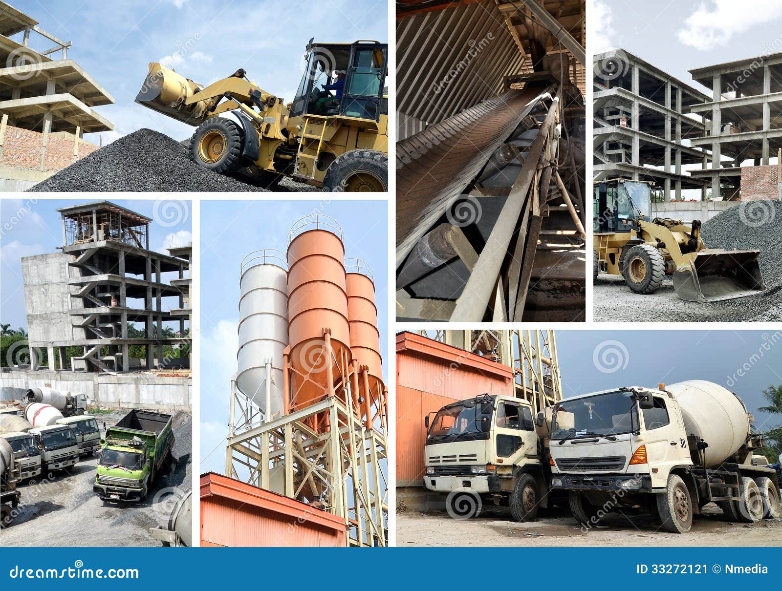 Collage Industrial Imagen de archivo - Imagen: 33272121