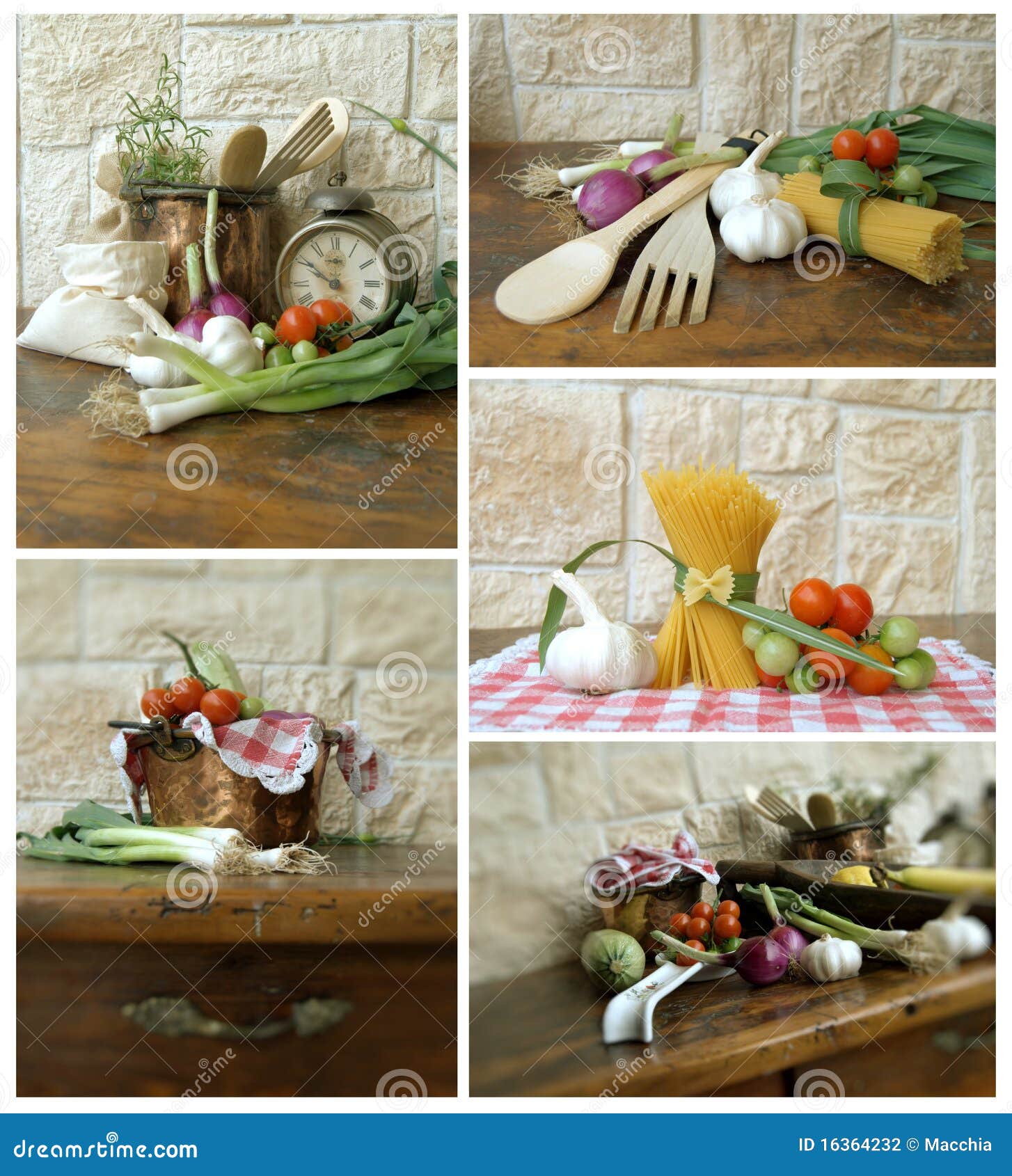 Collage ingredients stock photo. Image of nature, recipe - 16364232