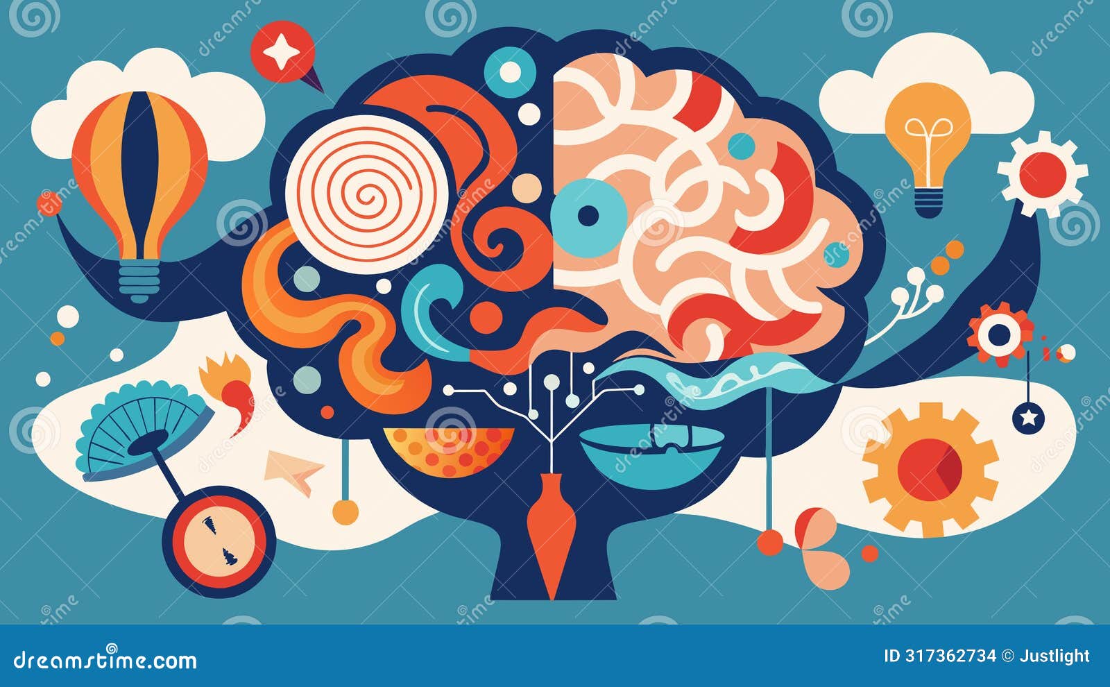 A Collage of Intricate Patterns and Swirls Representing the Various ...