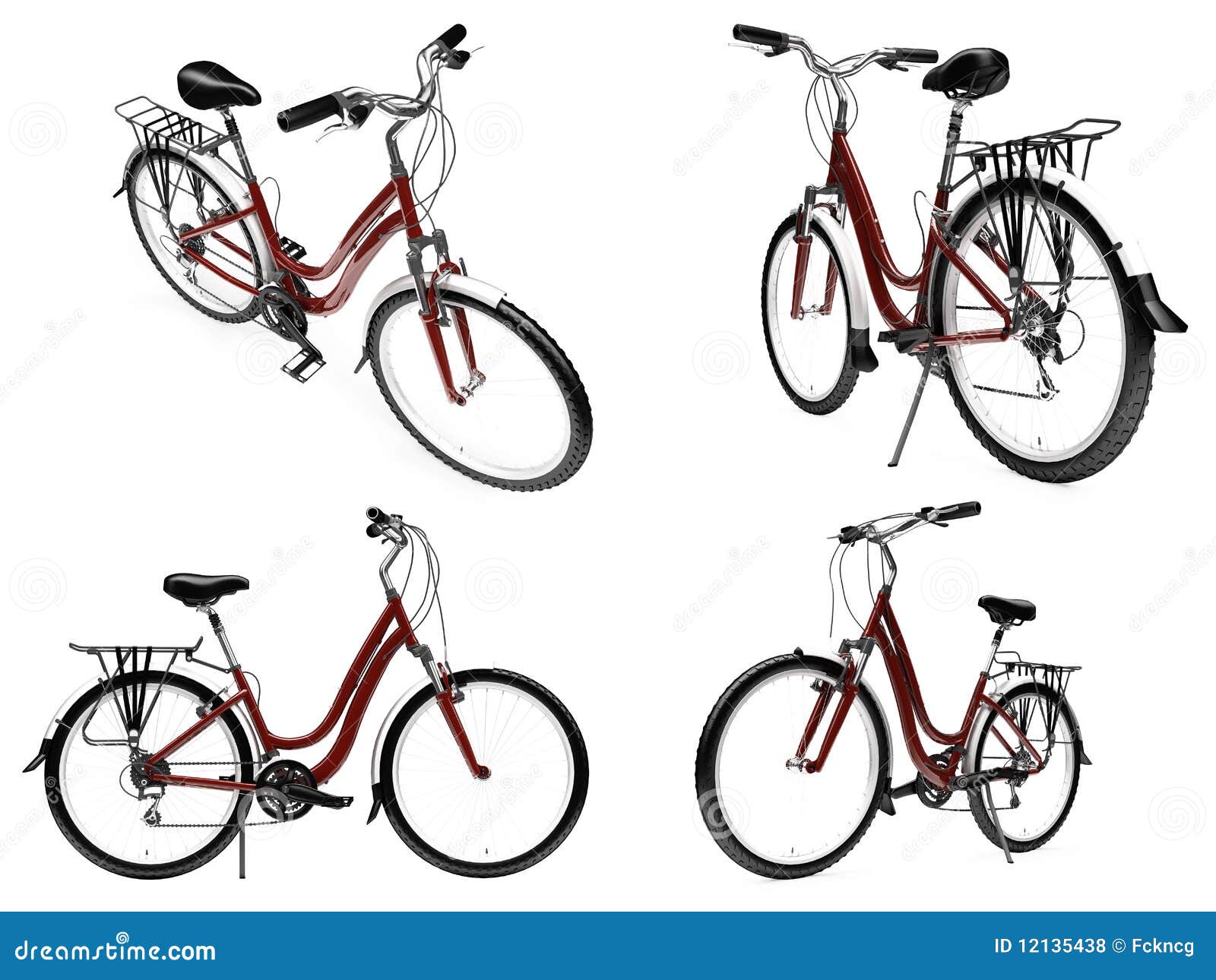 Collage of isolated bike stock illustration. Illustration of wheel ...