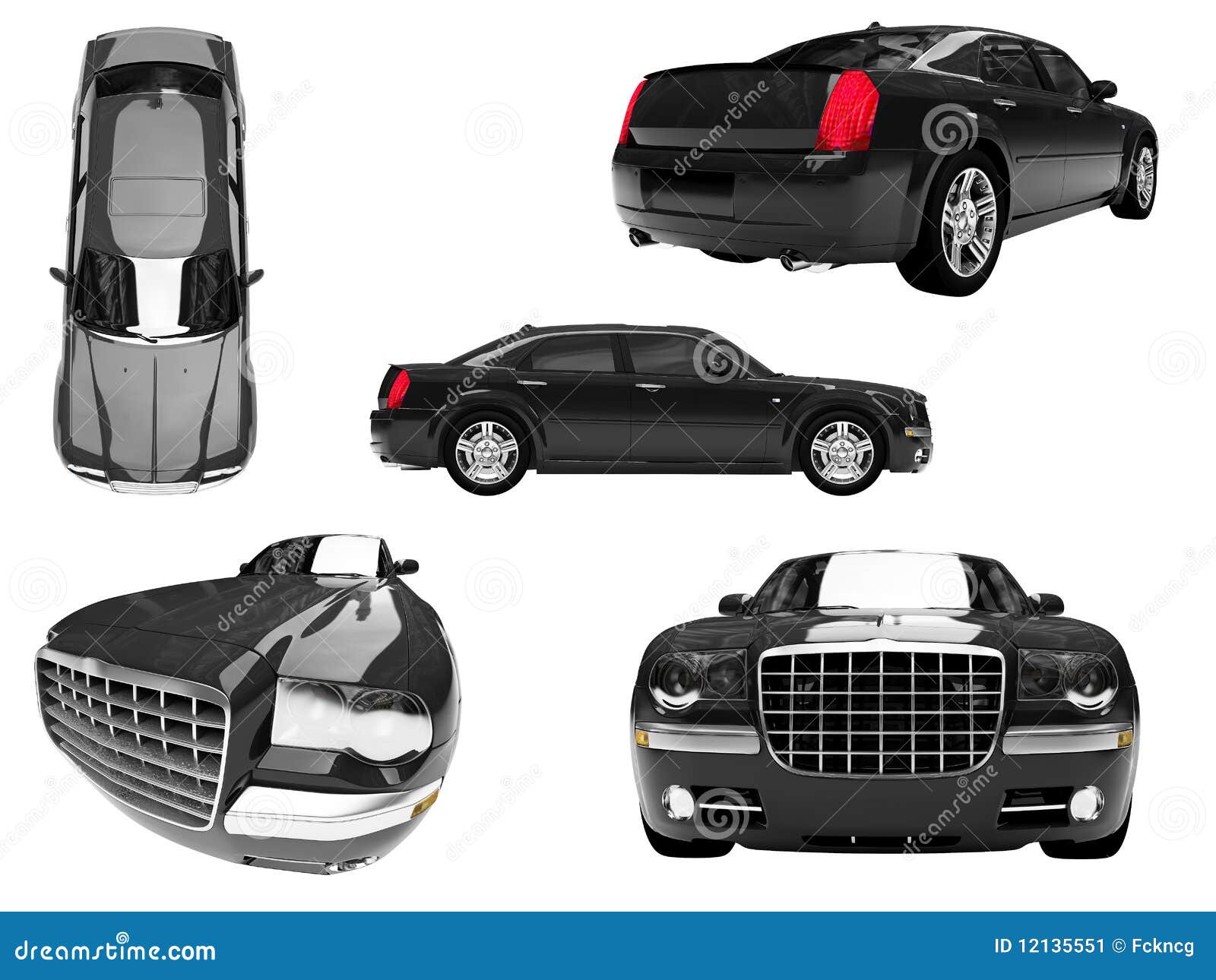 Collage of isolated car stock illustration. Illustration of shiny ...