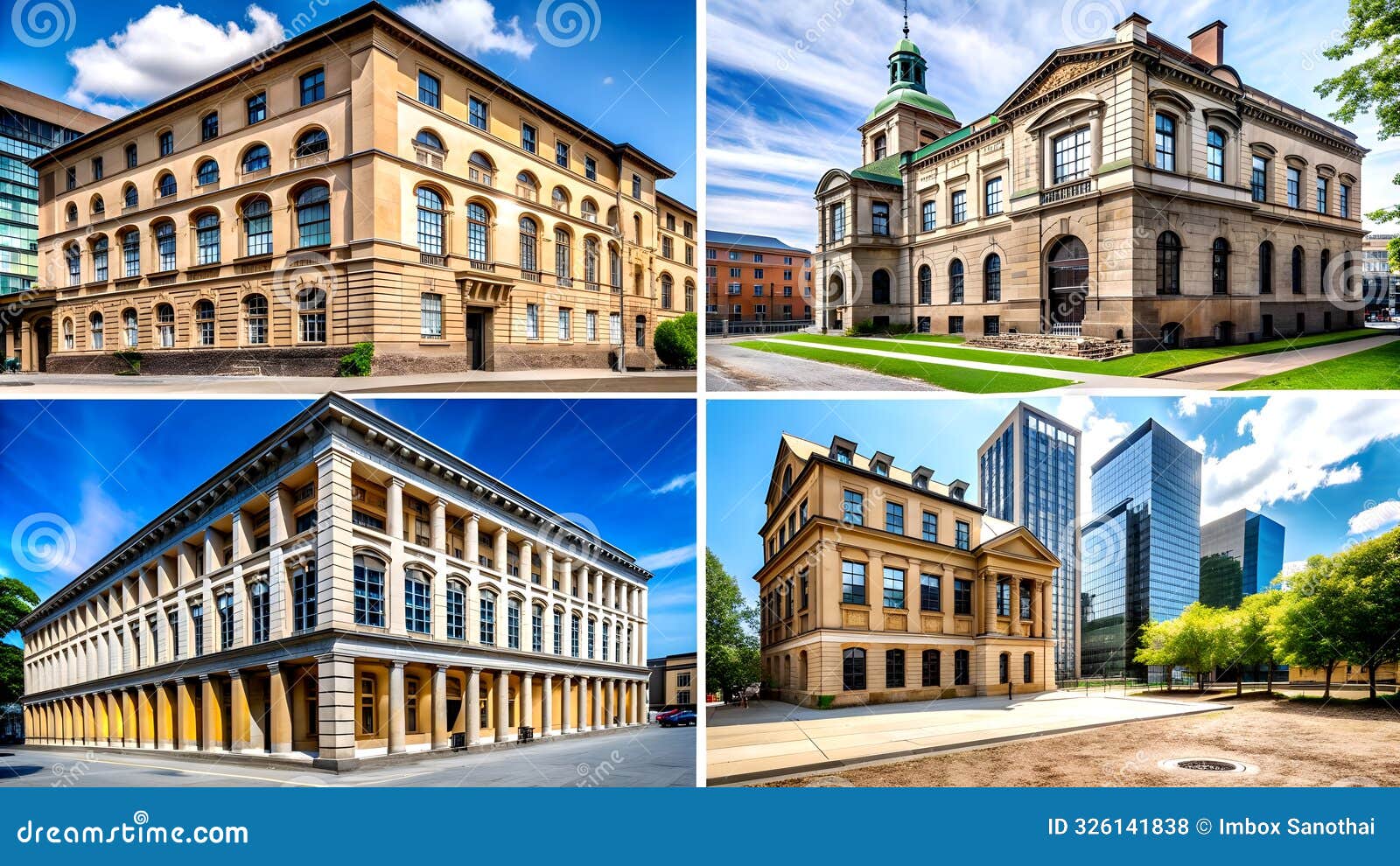 Collage: a Journey through Architectural History Generative AI Computer ...