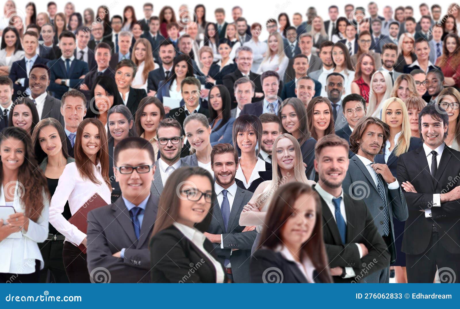 Collage of a Large Group of Face Stock Image - Image of groups, adults ...