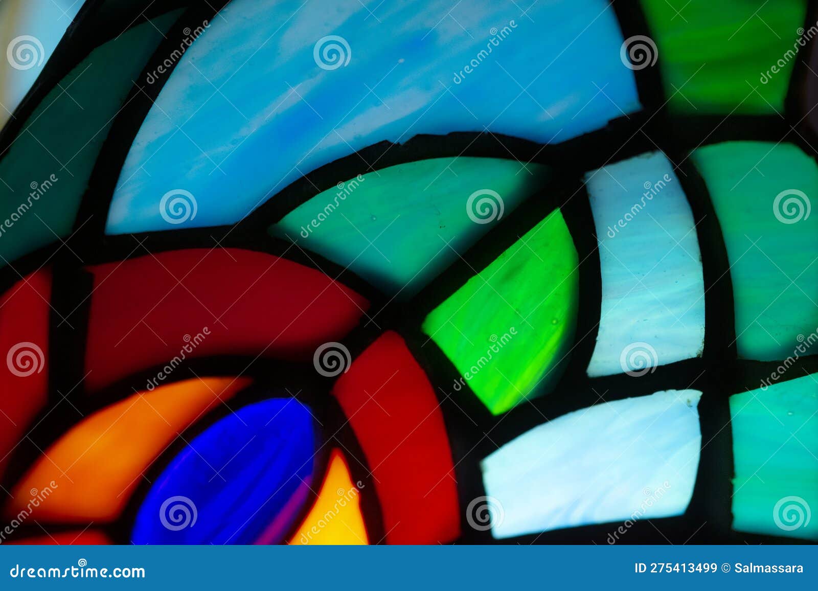 Collage of Lights and Colors Stock Image - Image of lights, background ...