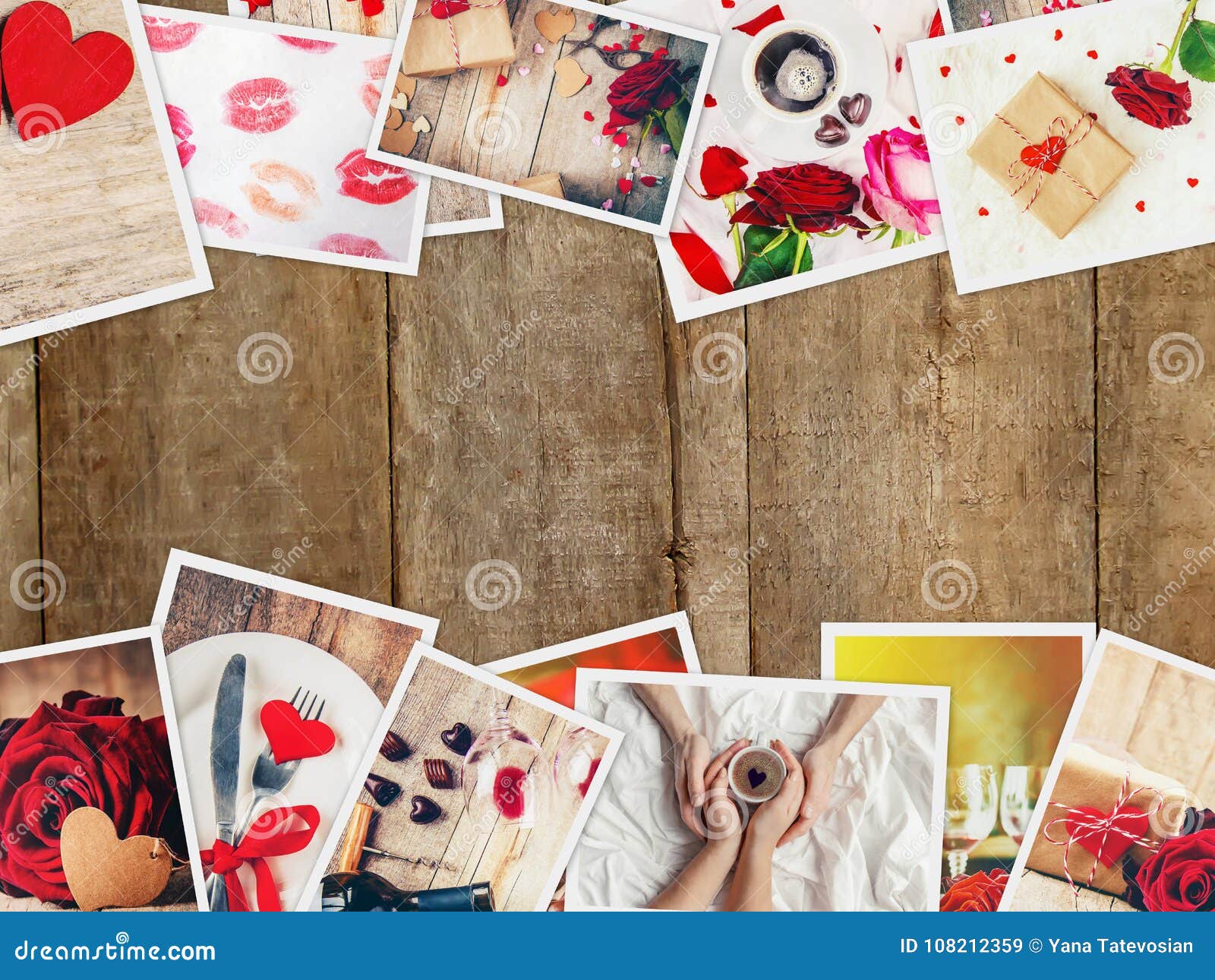 Collage of Love and Romance. Stock Image - Image of copy, happiness ...