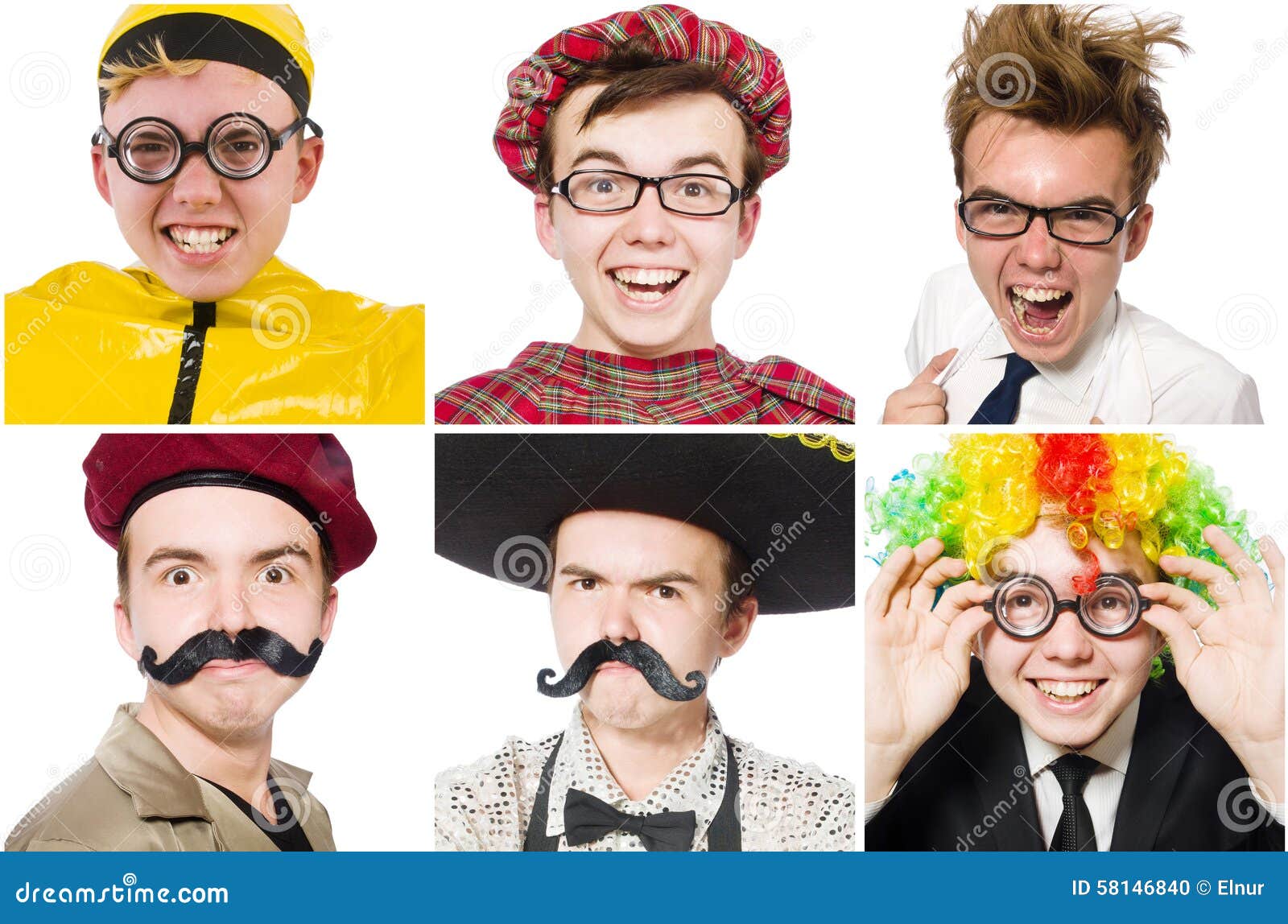 Collage of many faces stock photo. Image of diversity - 58146840