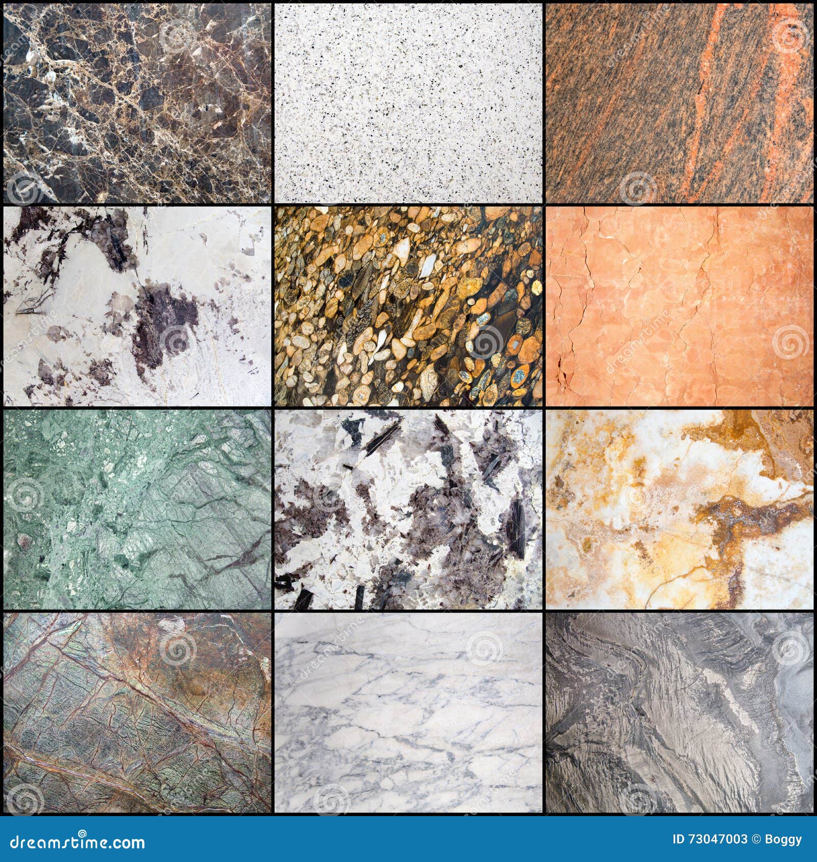 Collage of marble surface stock image. Image of building - 73047003