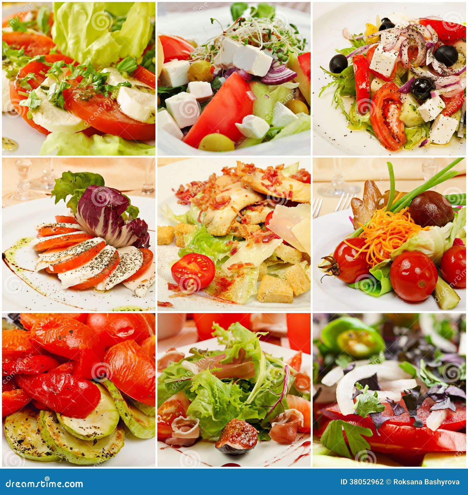 Collage with meals stock photo. Image of collection, dinner - 38052962