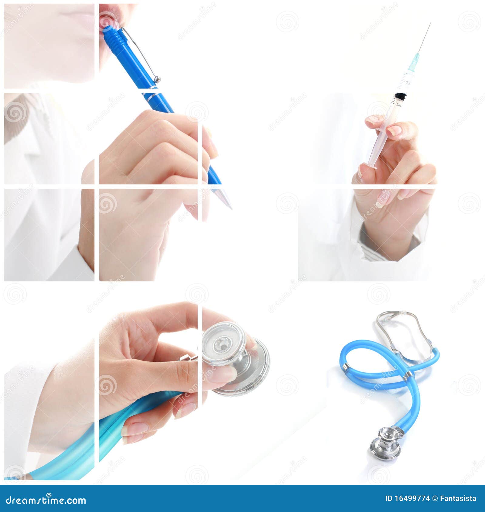 Collage. Medical concept. stock photo. Image of heartbeat - 16499774