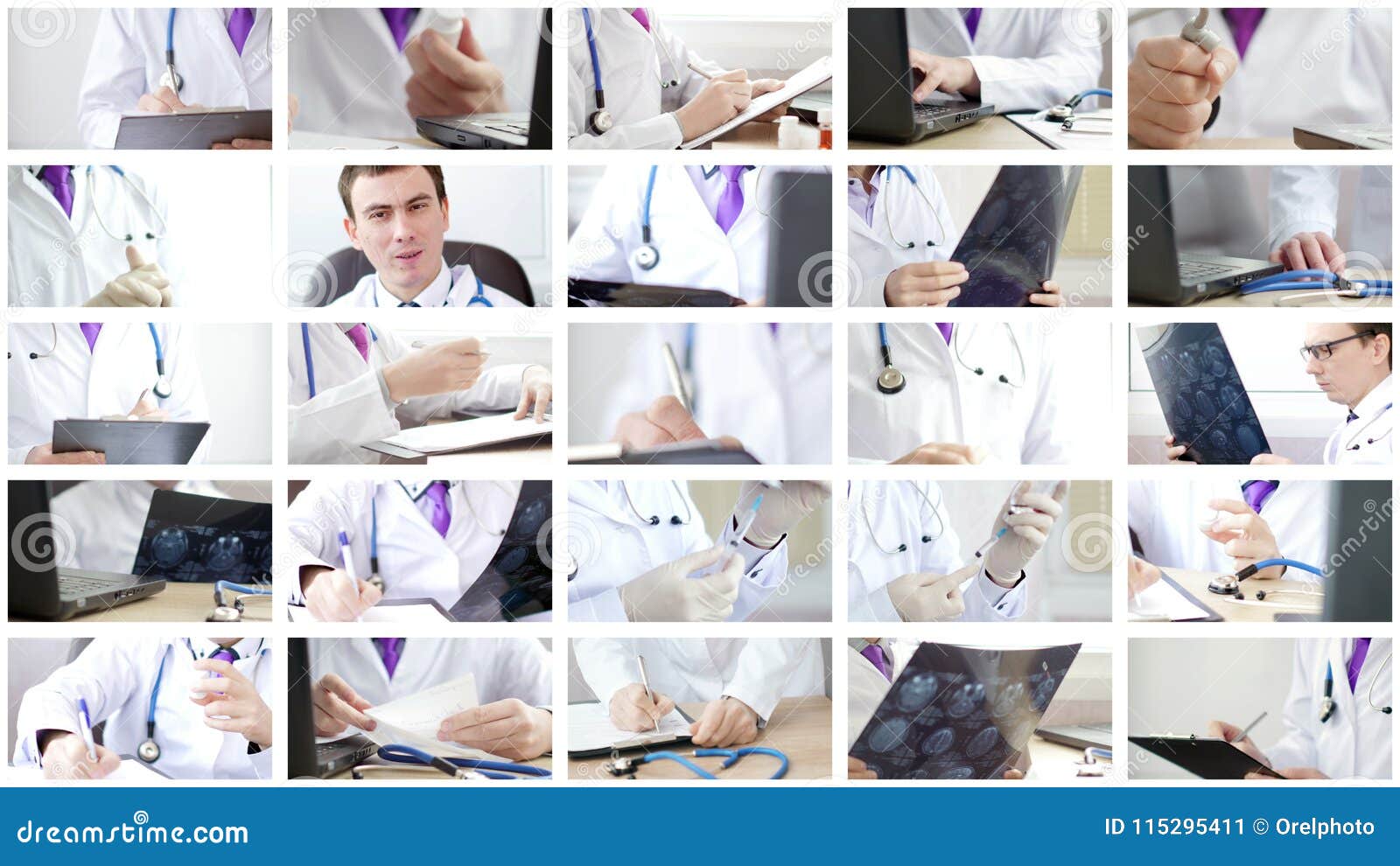 Collage of Doctors Analyzing and Explaining Some Results and Doing ...