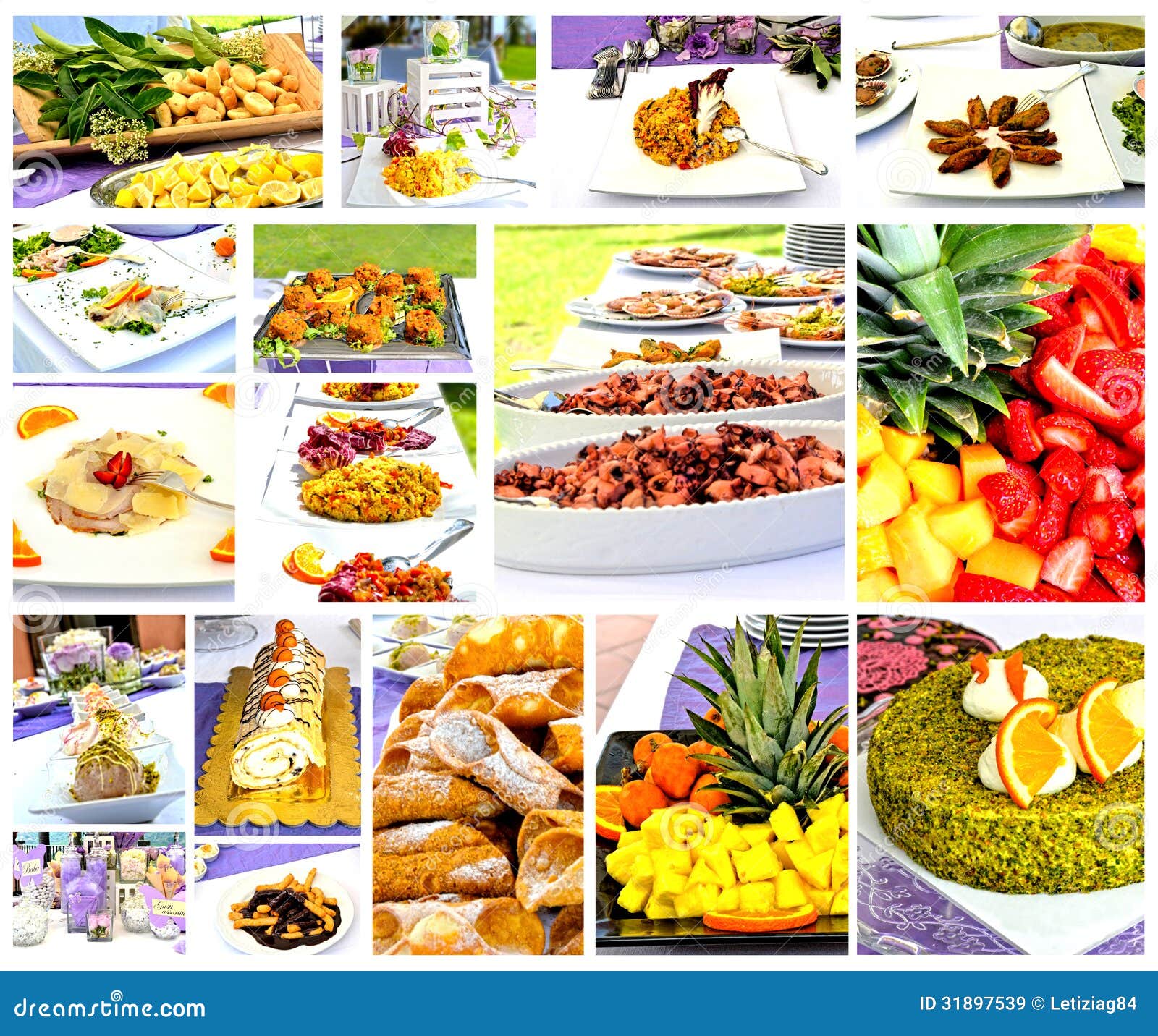 Collage Menu stock image. Image of celebration, buffet - 31897539