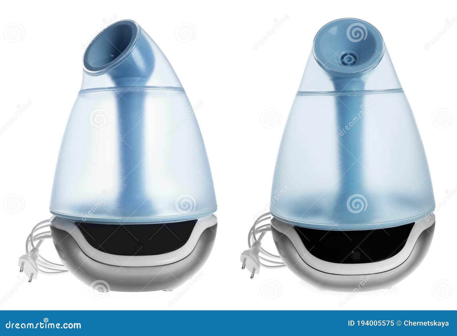 Collage with Modern Humidifier on Background, View from Different Sides ...