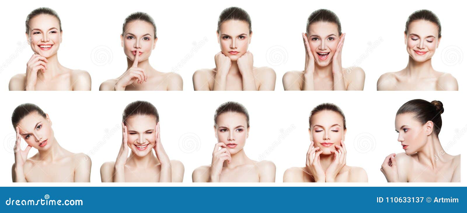 149 Collage Negative Face Expressions Stock Photos - Free & Royalty ...