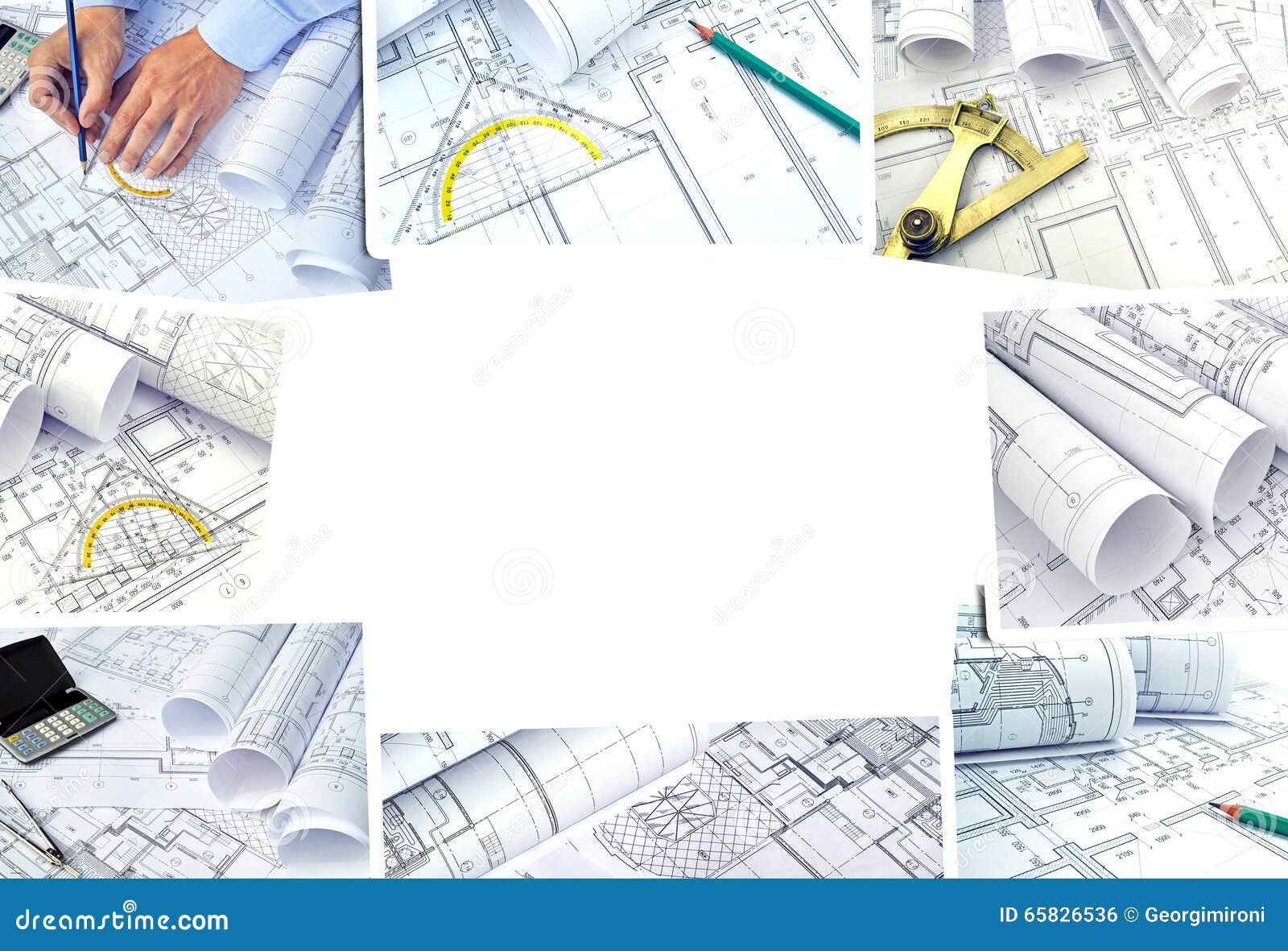 Collage Of Photos Of Drawings Stock Photography | CartoonDealer.com ...