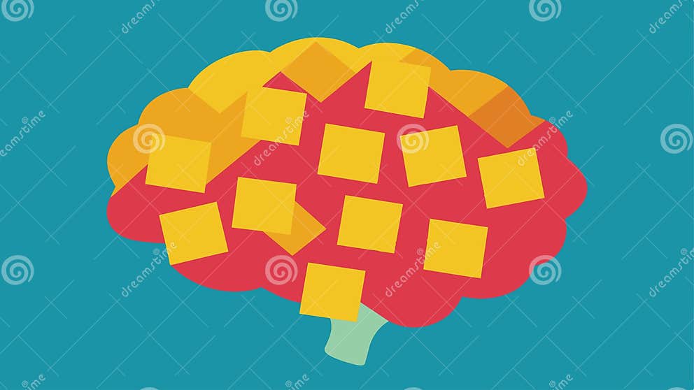 A Collage of Postit Notes Forming a Brain Shape Representing How Using ...