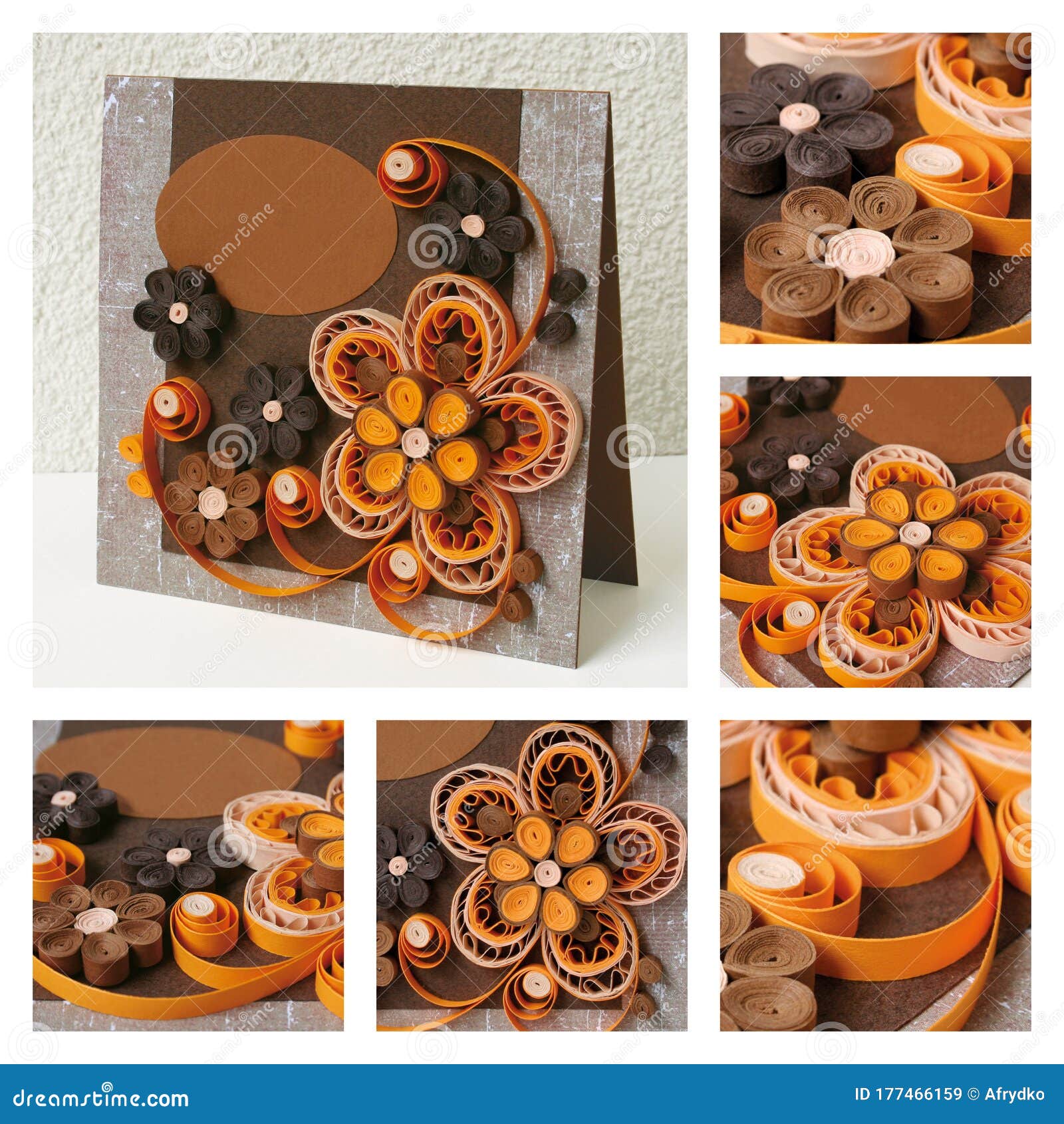 Collage of Quilling Handmade Method Greetings Card Stock Image - Image ... Collage of Quilling Handmade Method Greetings Card Stock Image - Image ...