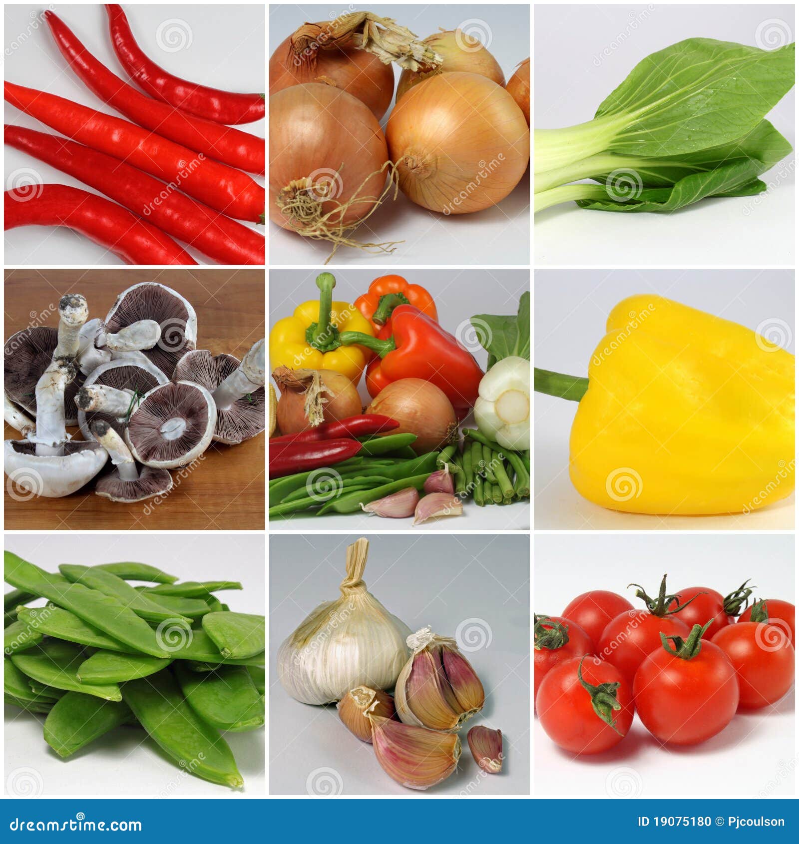 Collage of raw vegetables stock photo. Image of cookery - 19075180