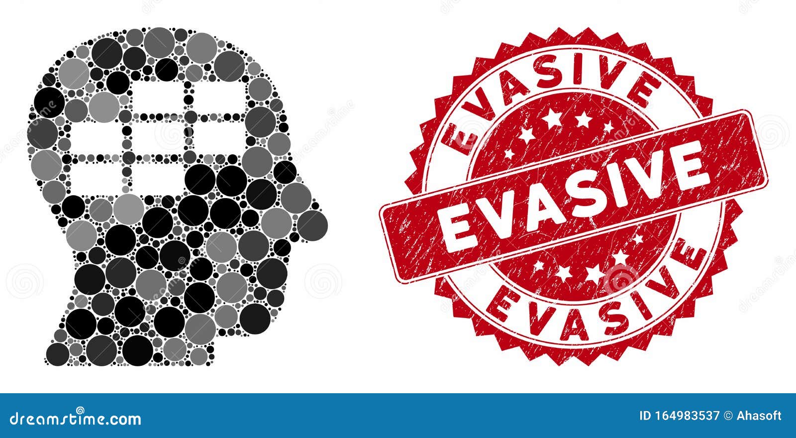 Distress Evasive Action Line Seal And Mosaic Neurologist Hammer Icon ...