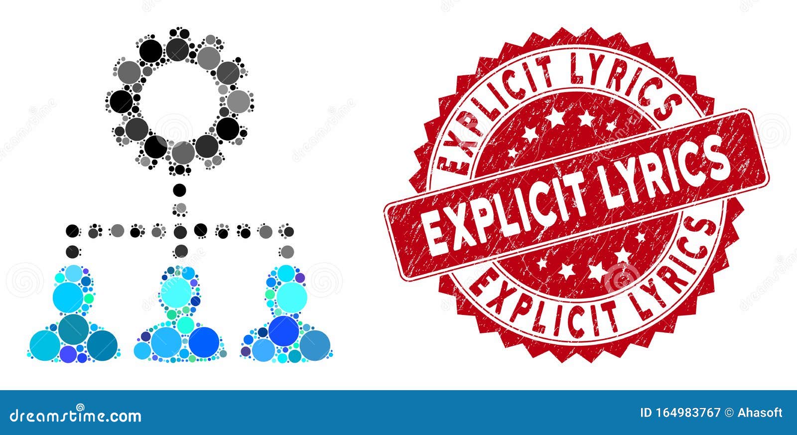 Explicit Lyrics Red Stamp Royalty-Free Stock Photography ...