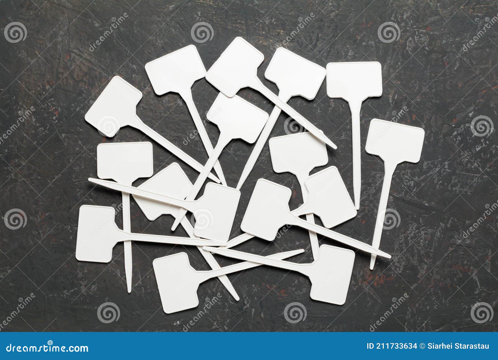 Collage of Small Plastic Signs Stock Photo - Image of sign, protests ...