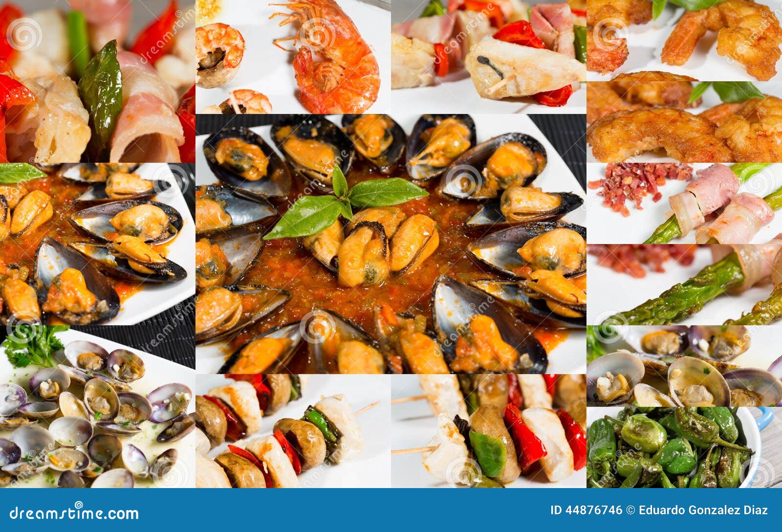 Collage snack stock photo. Image of changed, thorn, peppers - 44876746