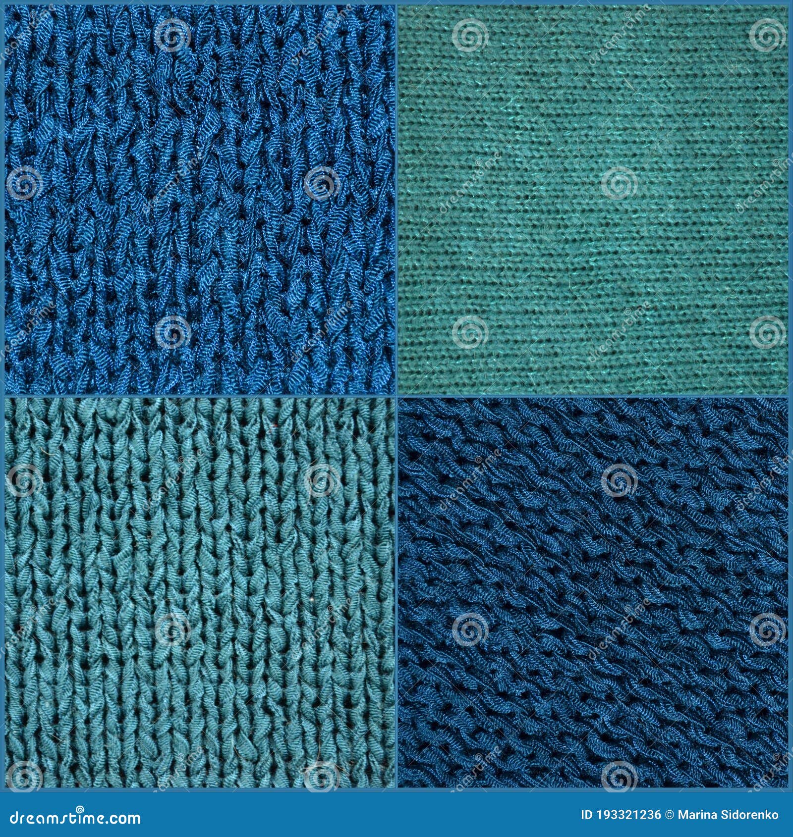 Collage of Solid Blue and Light Blue Squares Stock Photo - Image of ...