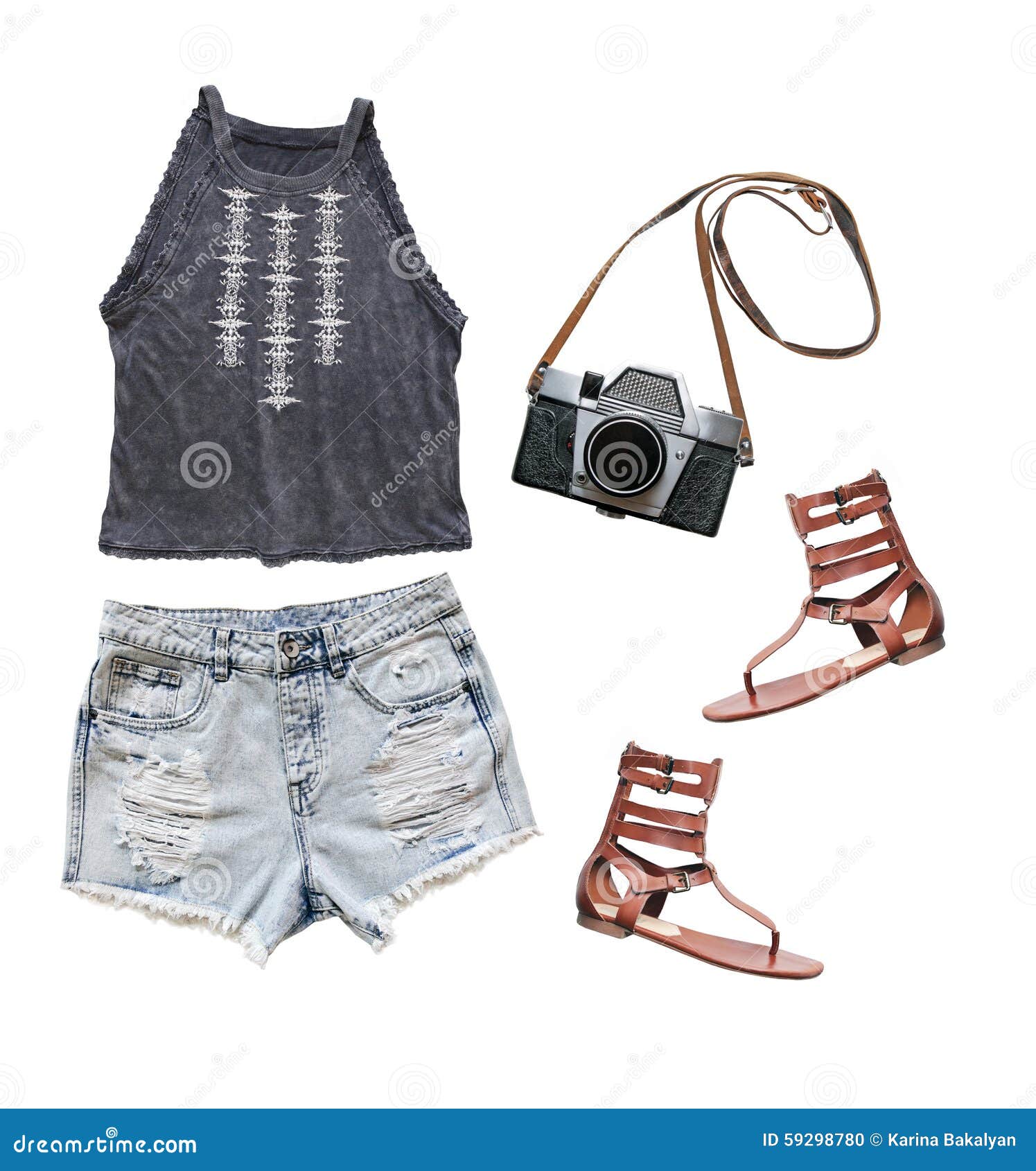 Summer Outfit Collage