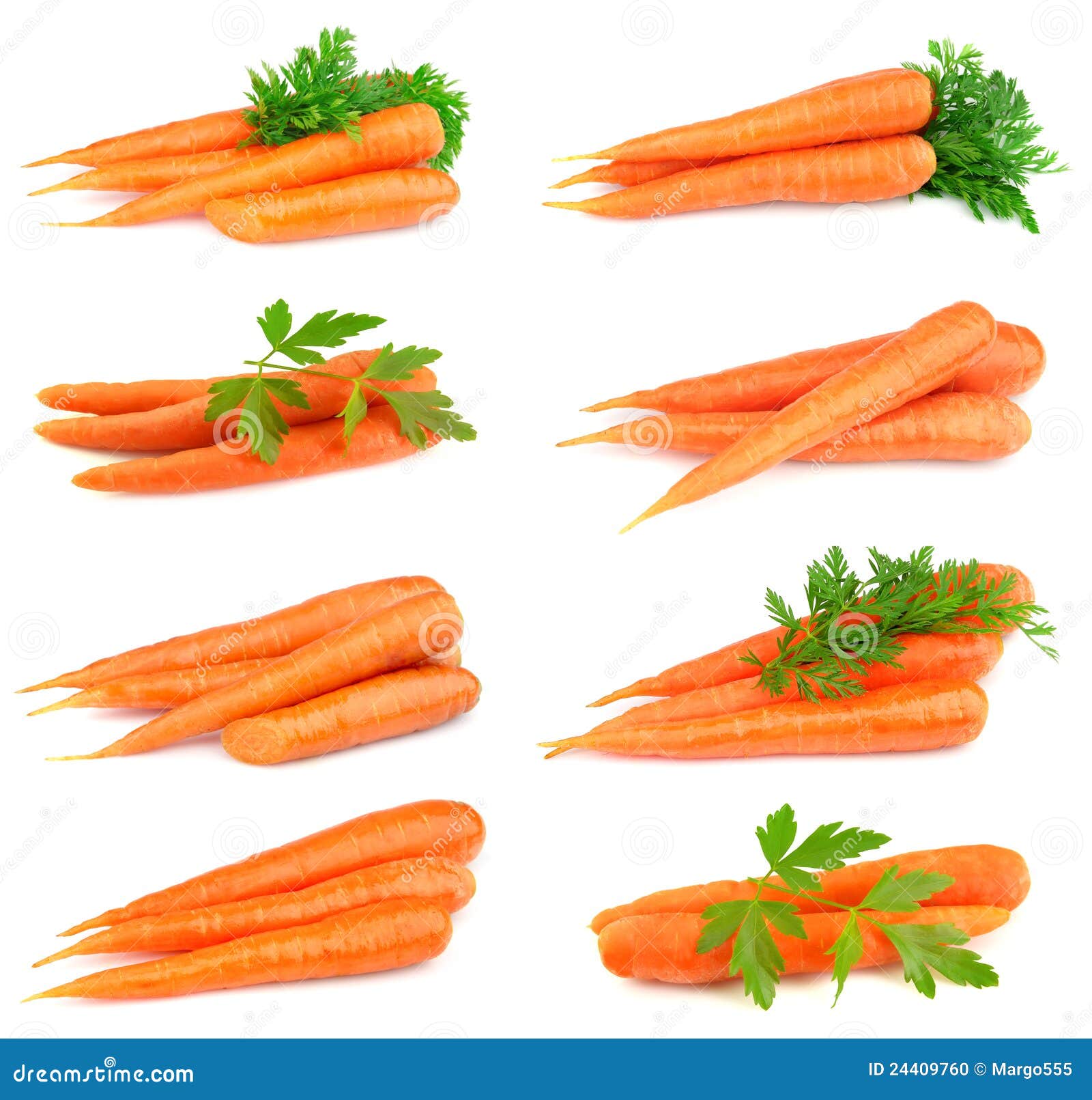 Collage of sweet carrots stock photo. Image of healthy - 24409760