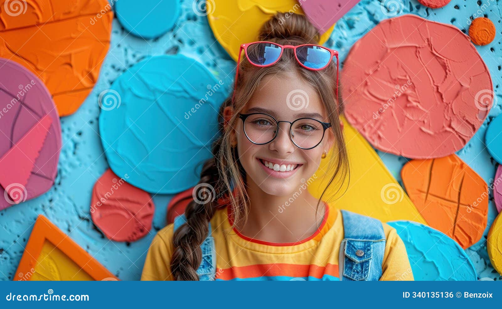 A Collage Template for School Events with Group Photos and Fun Elements ...