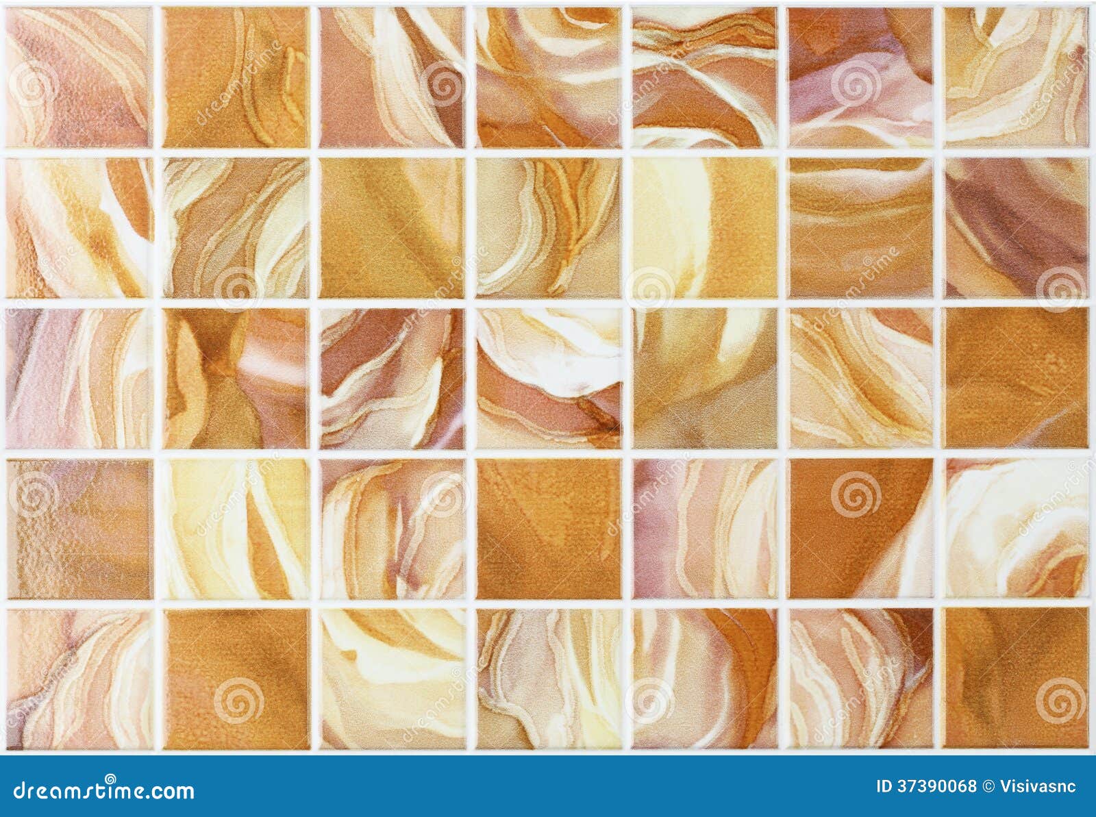 Collage Tiles Marble with Colorful Effects Stock Photo - Image of ...
