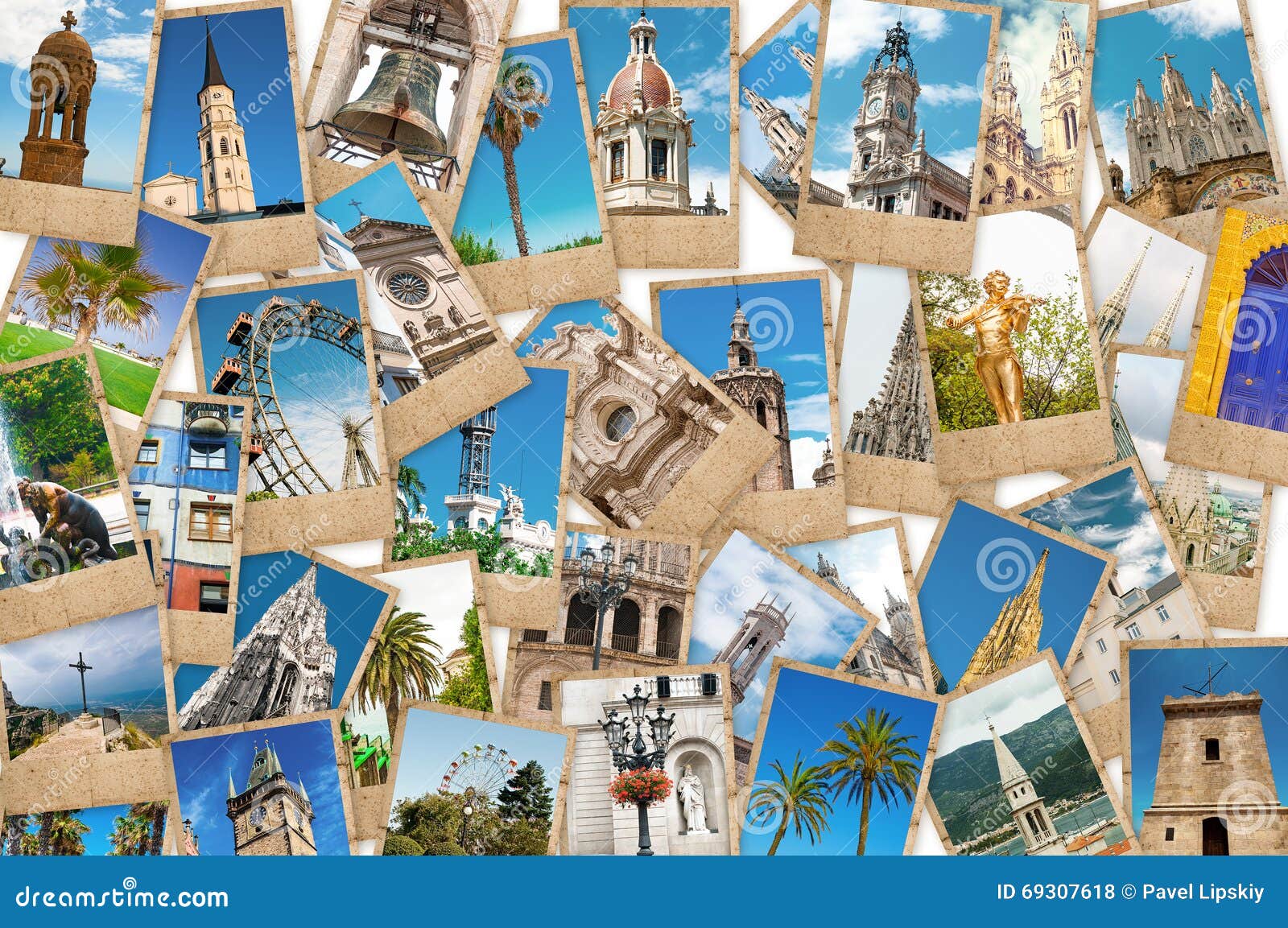 Cities Of The World Collage