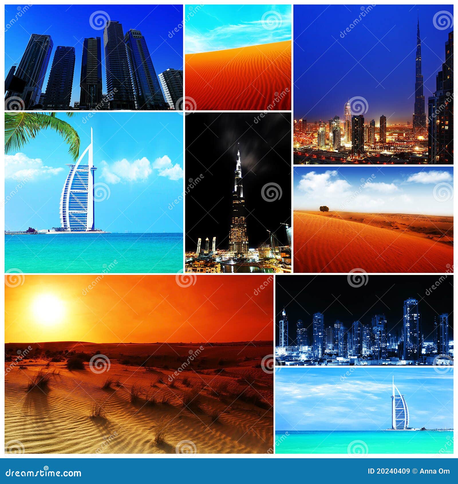 Collage of United Arab Emirates Images Stock Image - Image of arab ...