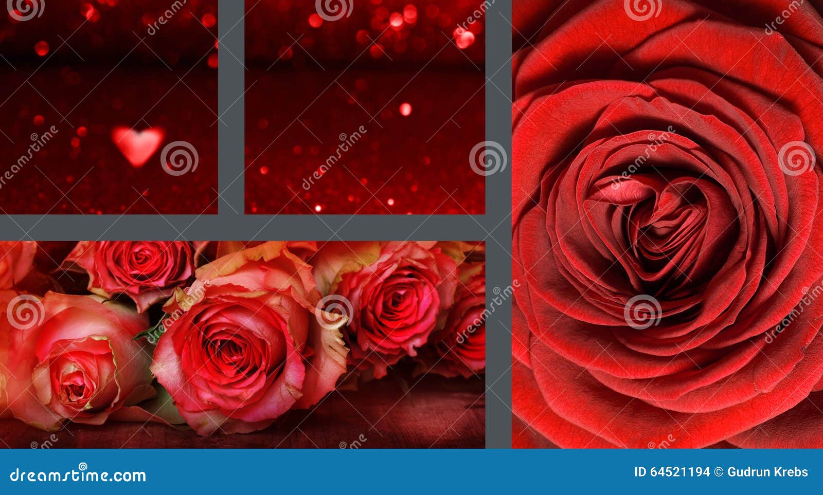 Collage Valentines day stock photo. Image of feeling - 64521194