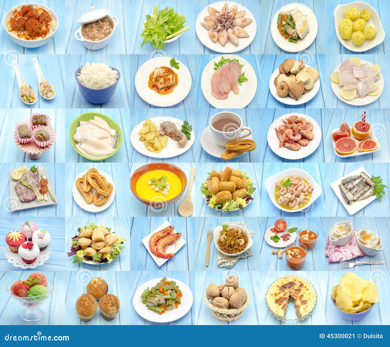 Collage stock image. Image of olives, dishes, cooking - 45300021