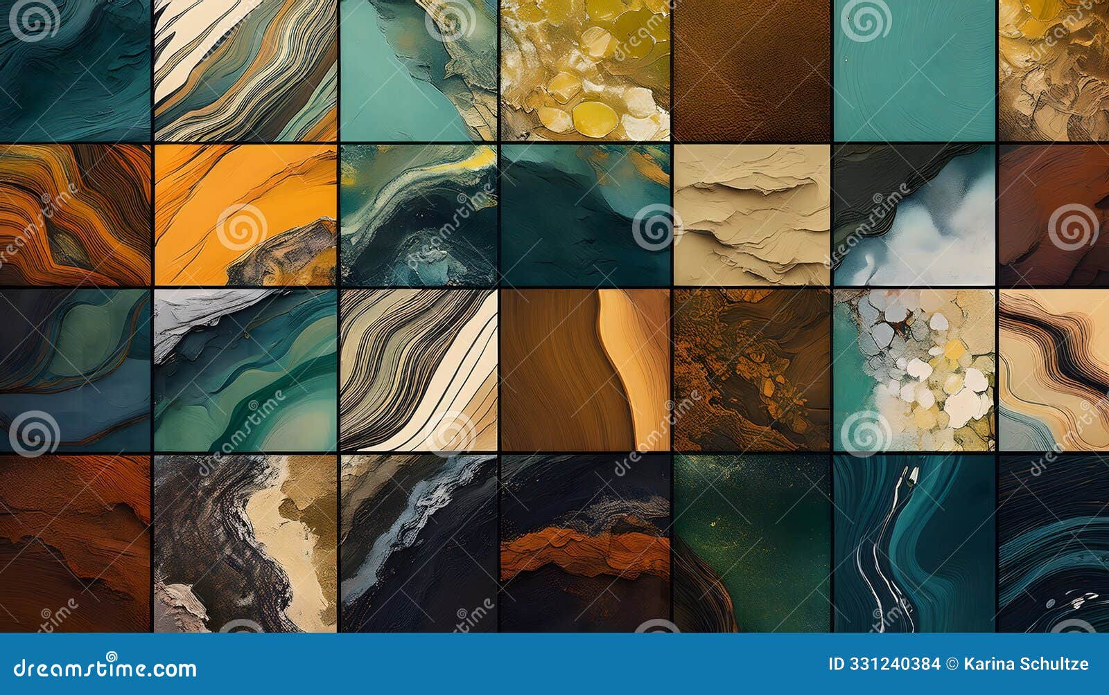 A Collage Of Various Natural Earth Textures Mixed In Beautiful Abstract ...